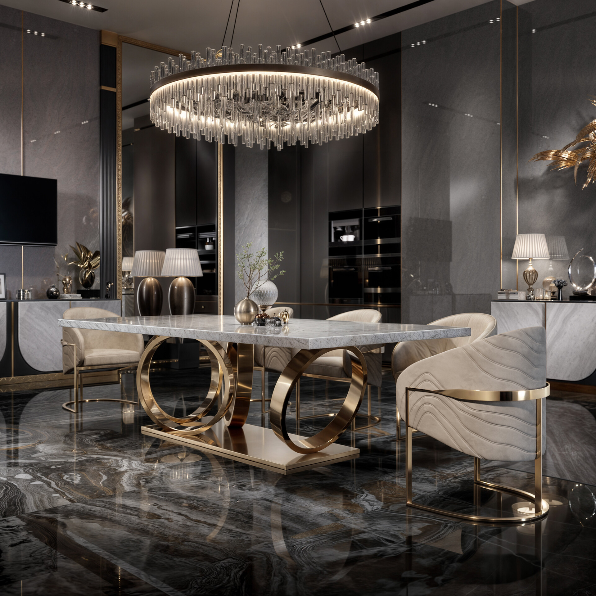 ArtStation - Commercial furniture visualization