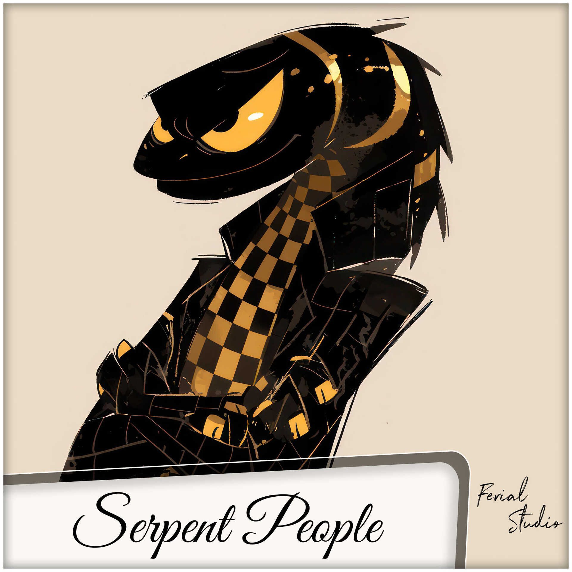 ArtStation - 🔹220 Serpent People - Cartoon Character Reference Image ...