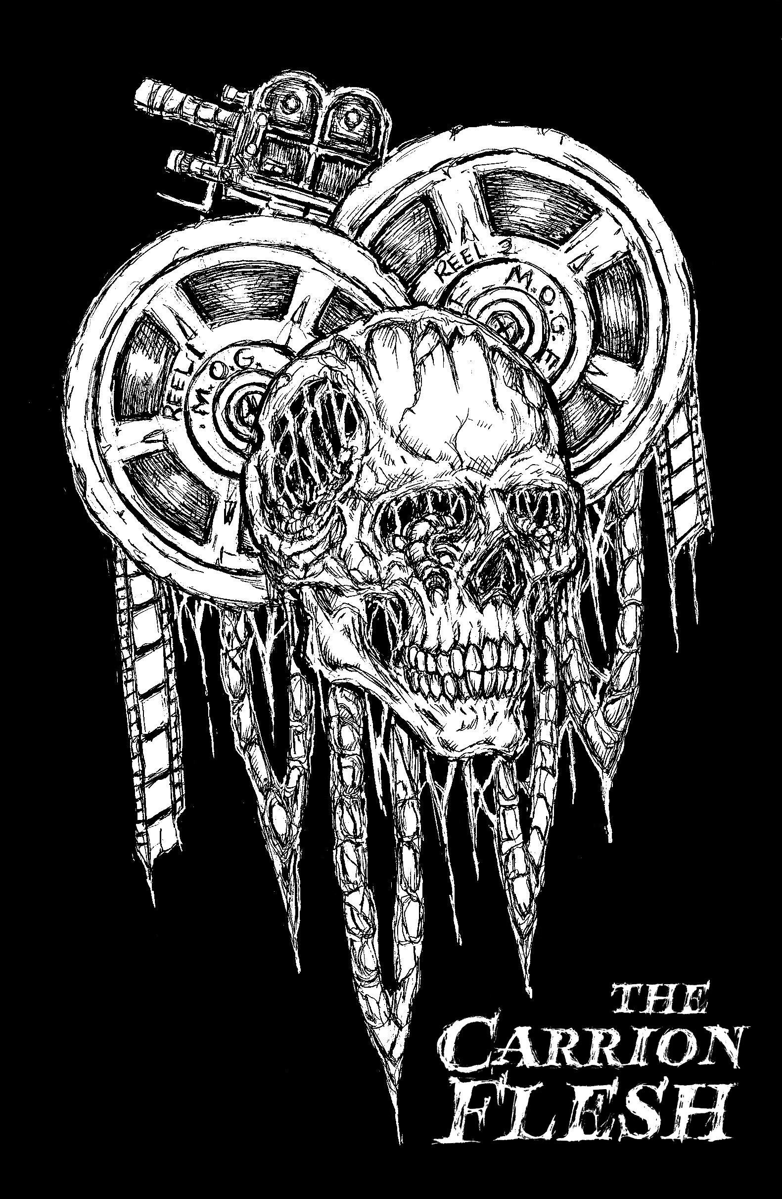 ArtStation - Alaric Barca's The Carrion Flesh t shirt