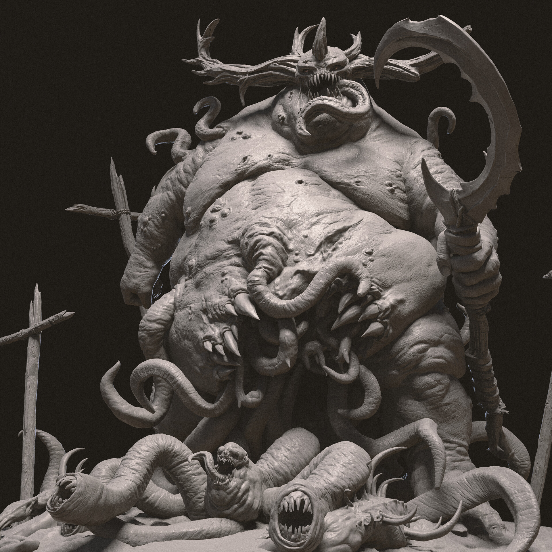 ArtStation - Purulent_Demon_Variation#2