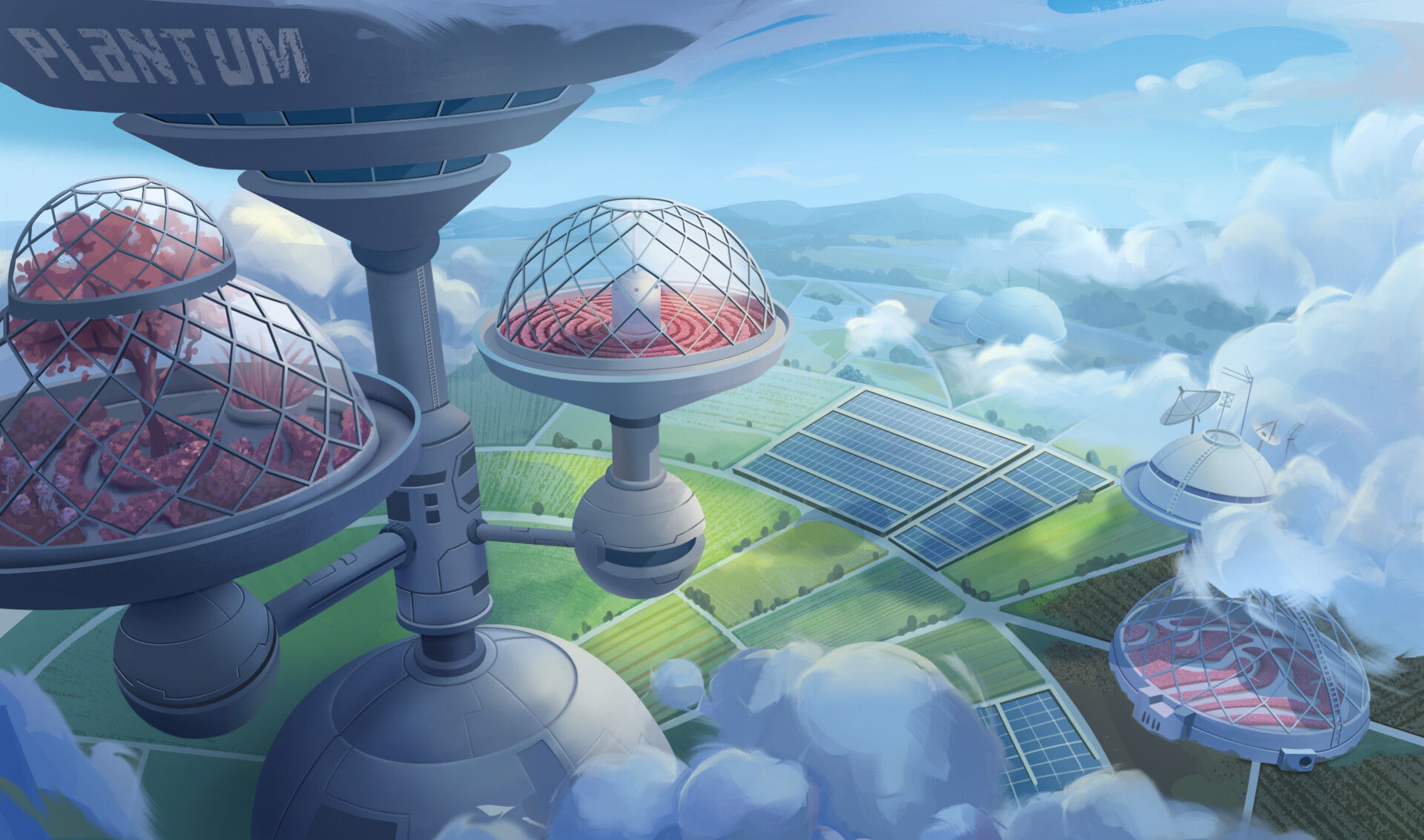 ArtStation - Sci-Fi Research Station - Concept Art