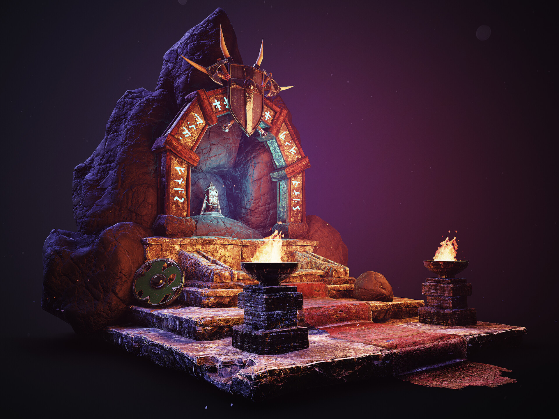 ArtStation - The ancient altar