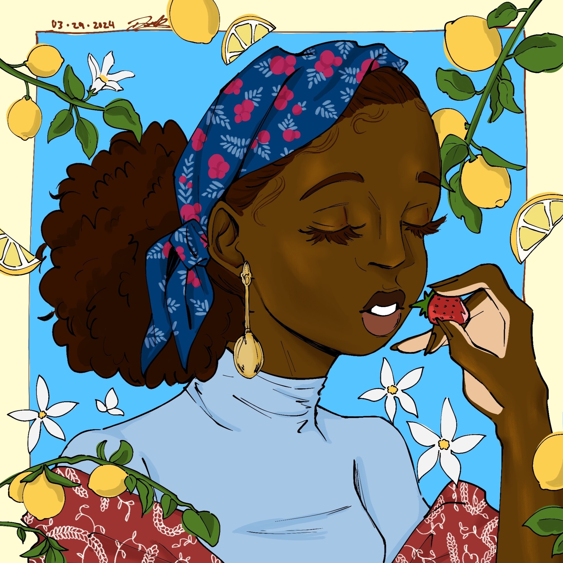 ArtStation - Lemon Lady