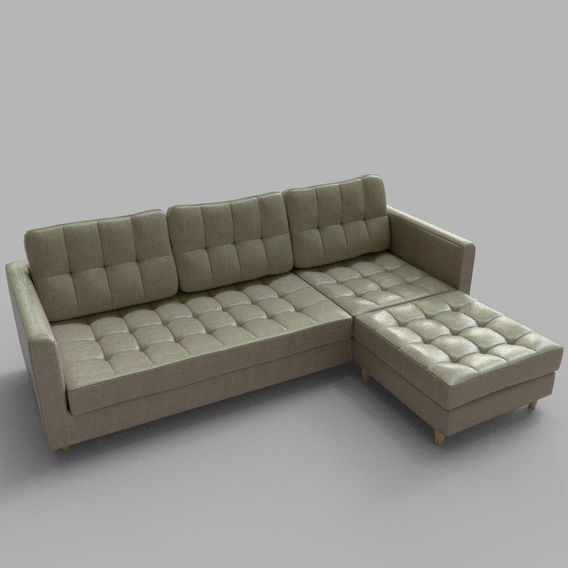ArtStation - Sofa Model and Texture in Maya and Substance Painter