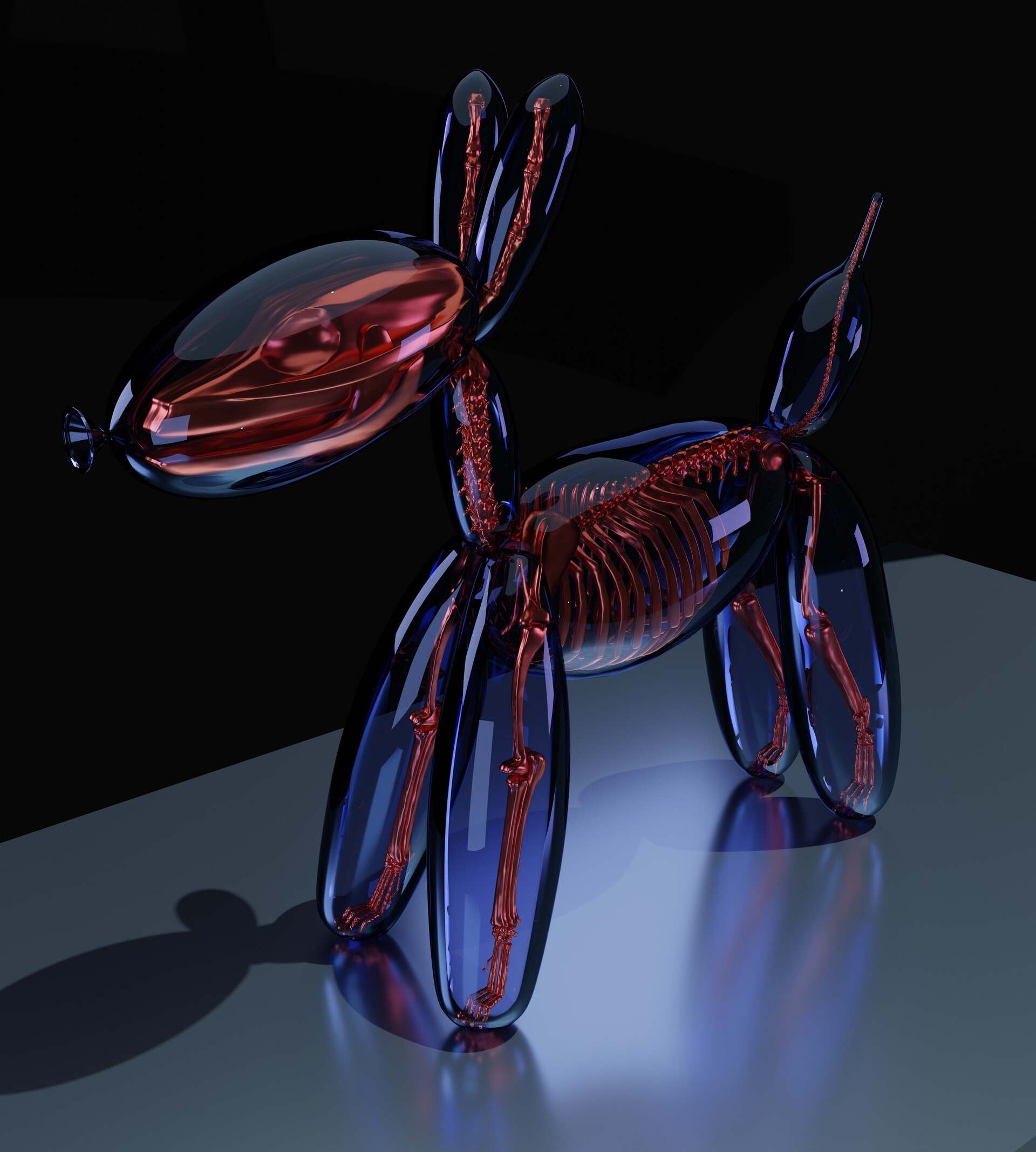 ArtStation - Glass dog