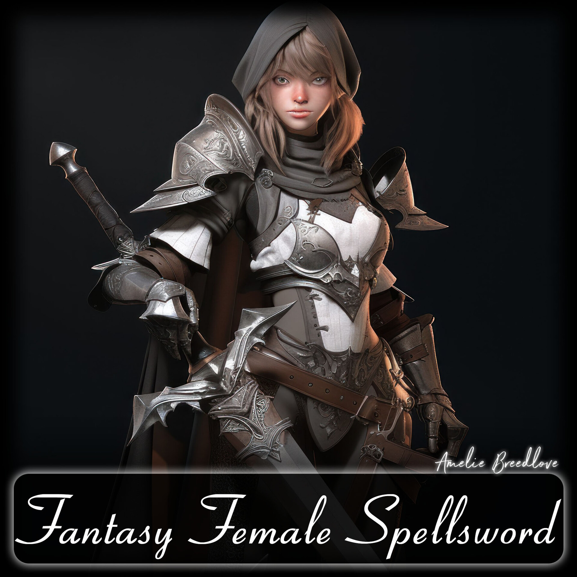ArtStation - 200 Fantasy Female Spellsword Reference Pack | 4K | v.152