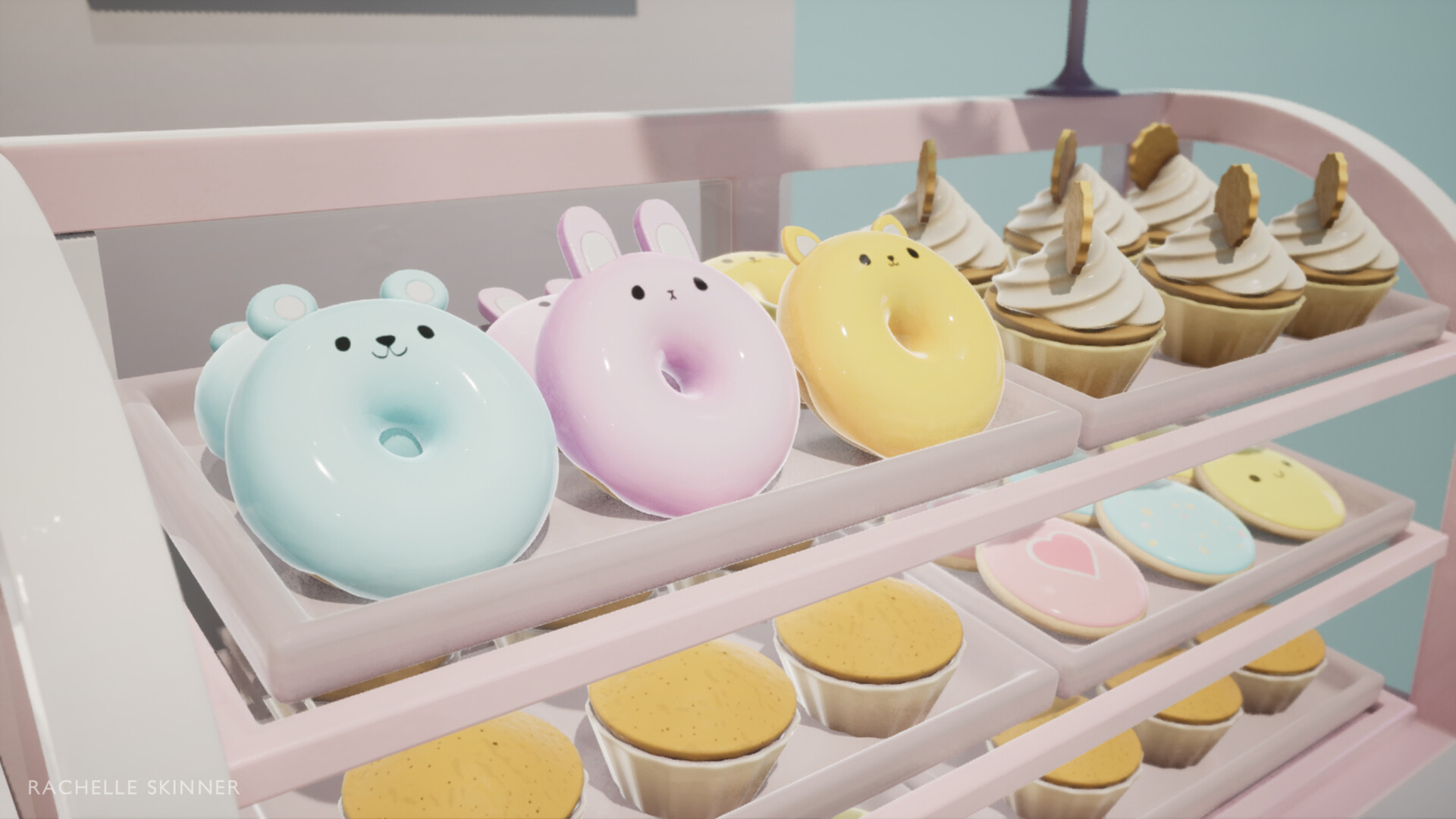 ArtStation - Cute Stylized Bakery