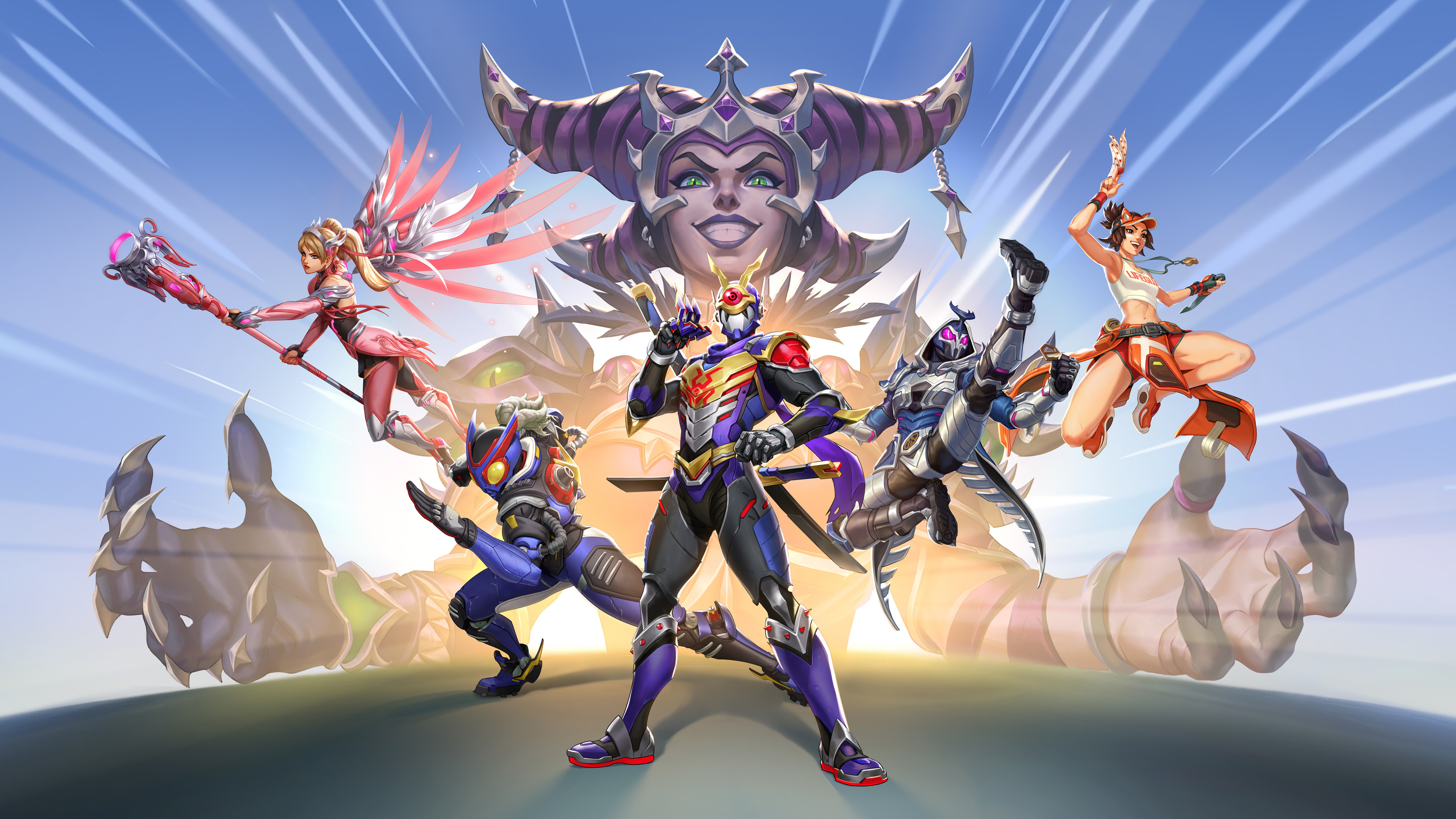 Wild Blue Studios - Key Art for Overwatch 2, Season 11: Super Mega ...