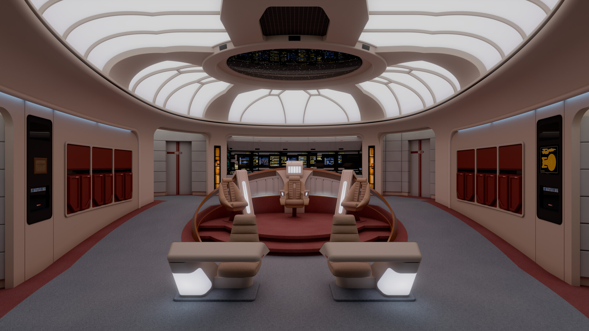 Tadeo D'Oria - USS Enterprise-D - Deck 01: Main Bridge (Alternate 2395)