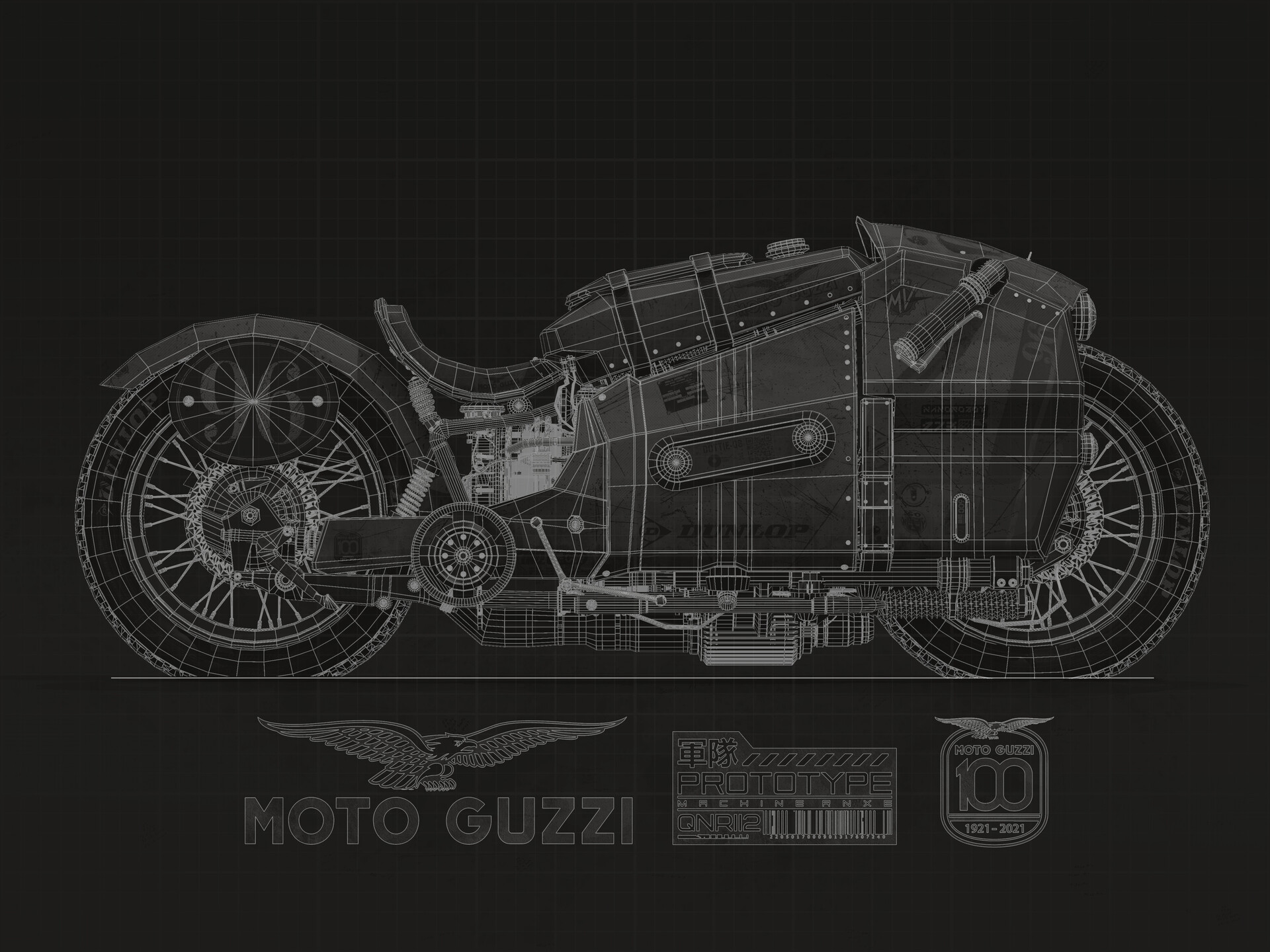 Marco Demartin - 1956 MOTO GUZZI Prototype (Age of Speed inspired ...