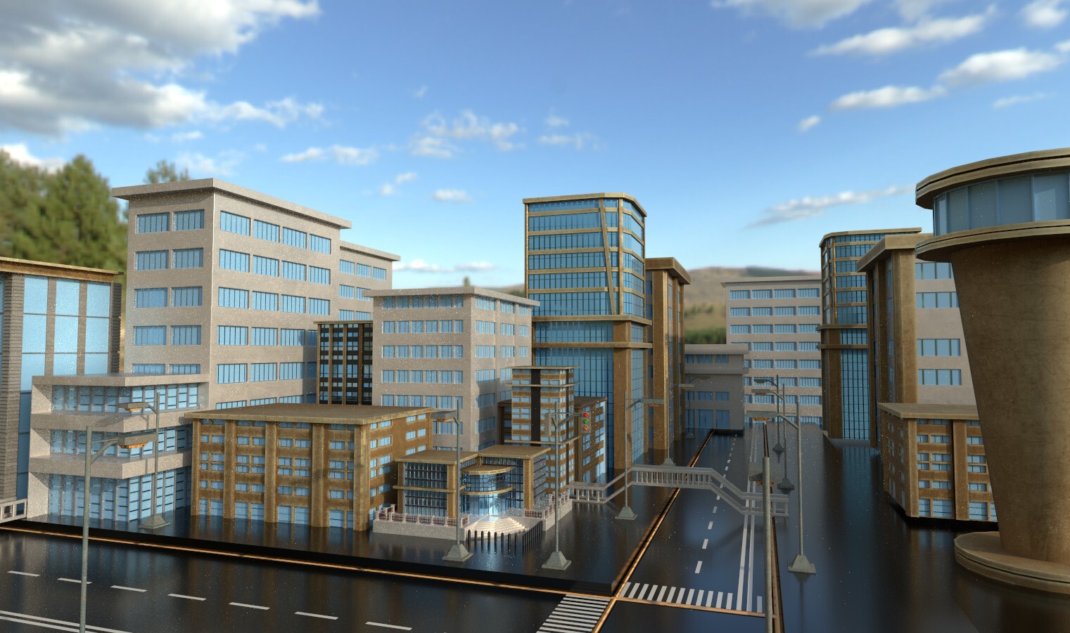 ArtStation - 3D City Environment