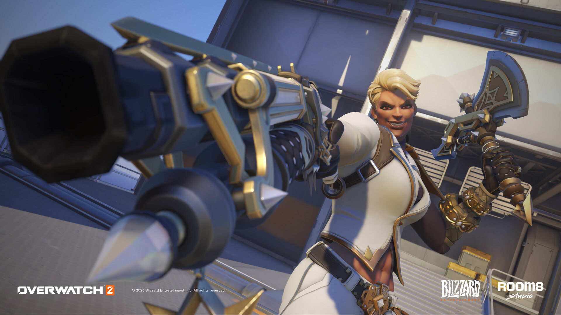 Room 8 Studio - Portfolio - Junker Queen (Overwatch 2)