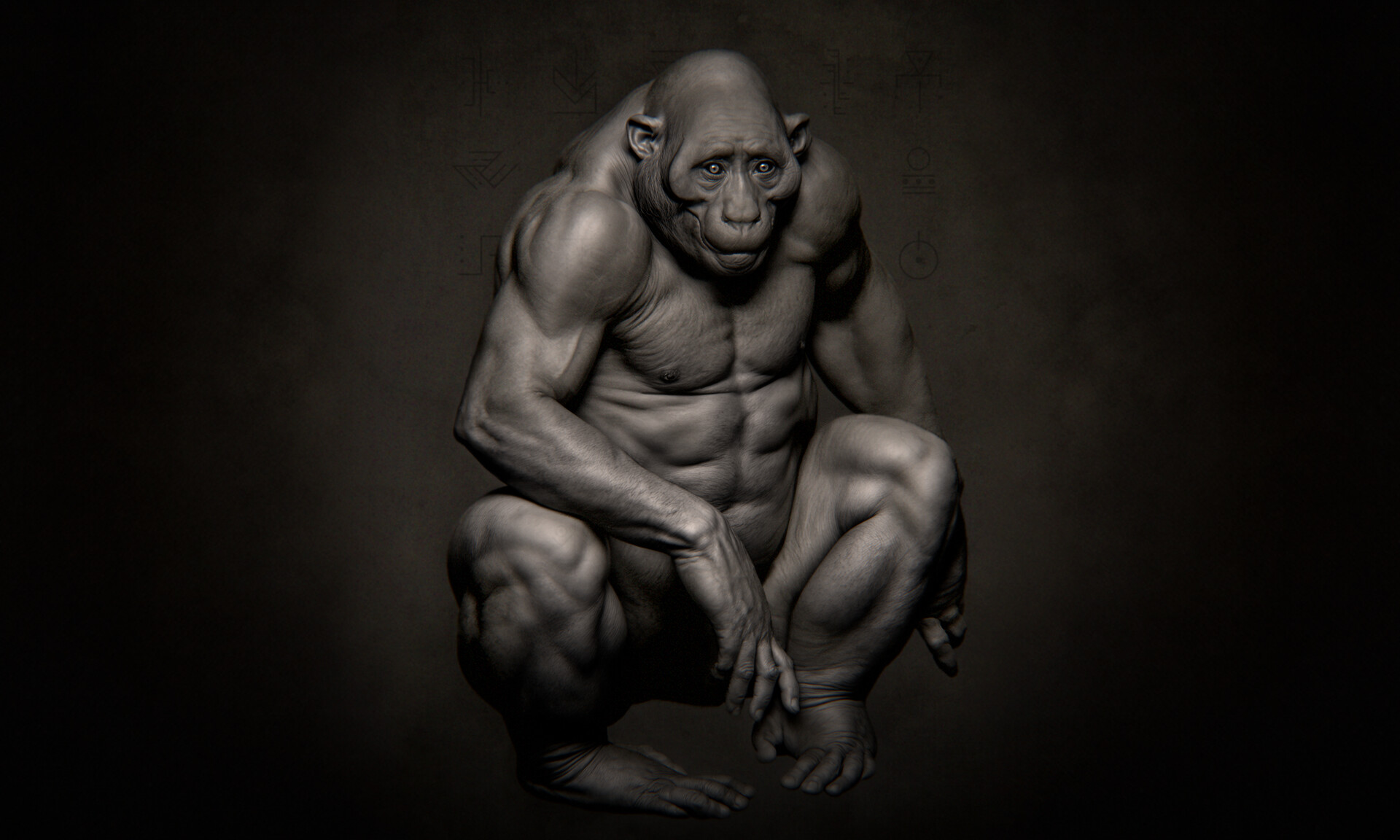 ArtStation - Ape Creature