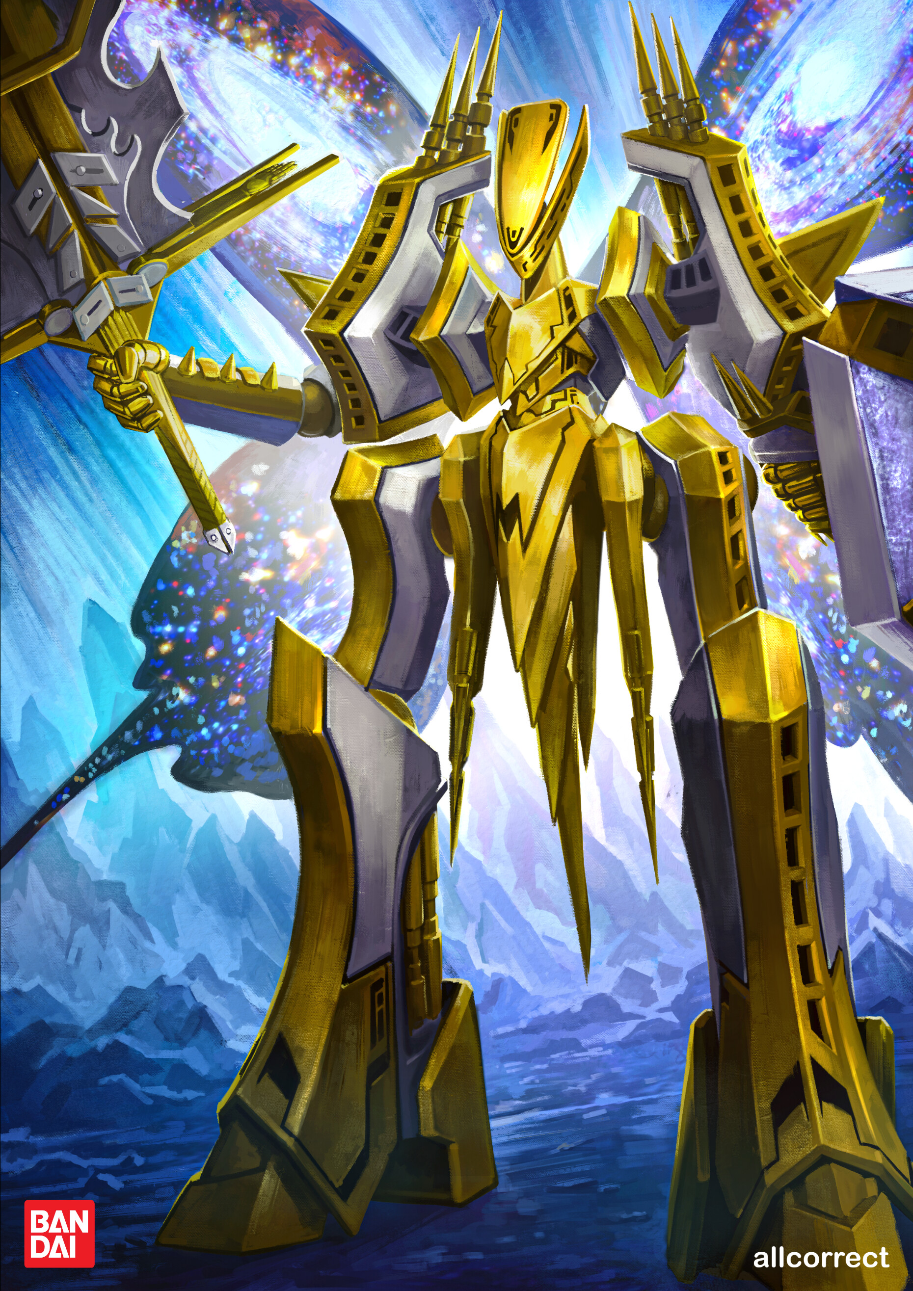 Allcorrect - Fantasy Monsters and Robots. Game Art. Bandai Co.Ltd. All ...