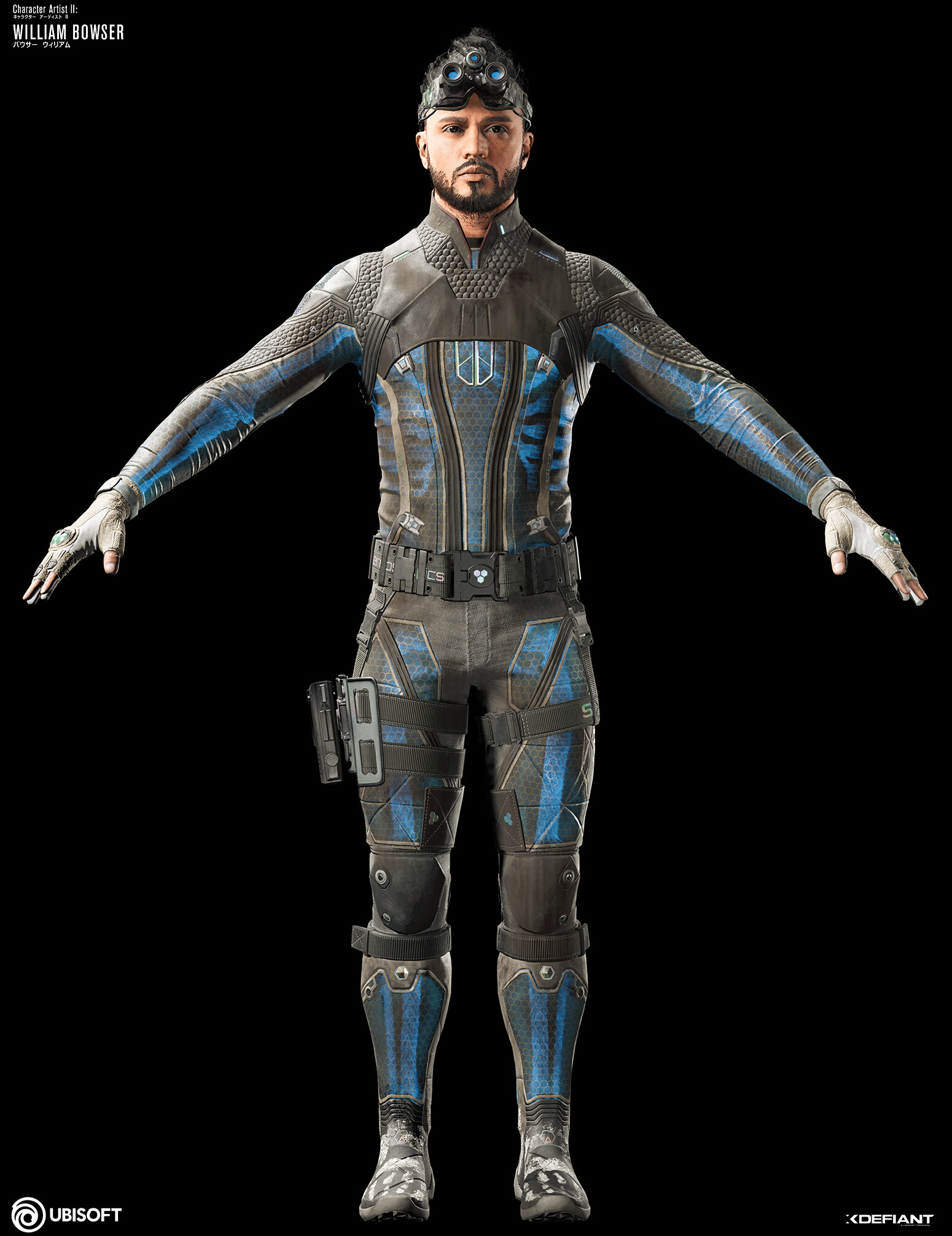 William Bowser - XDefiant: Character Skins - Samir Spectra