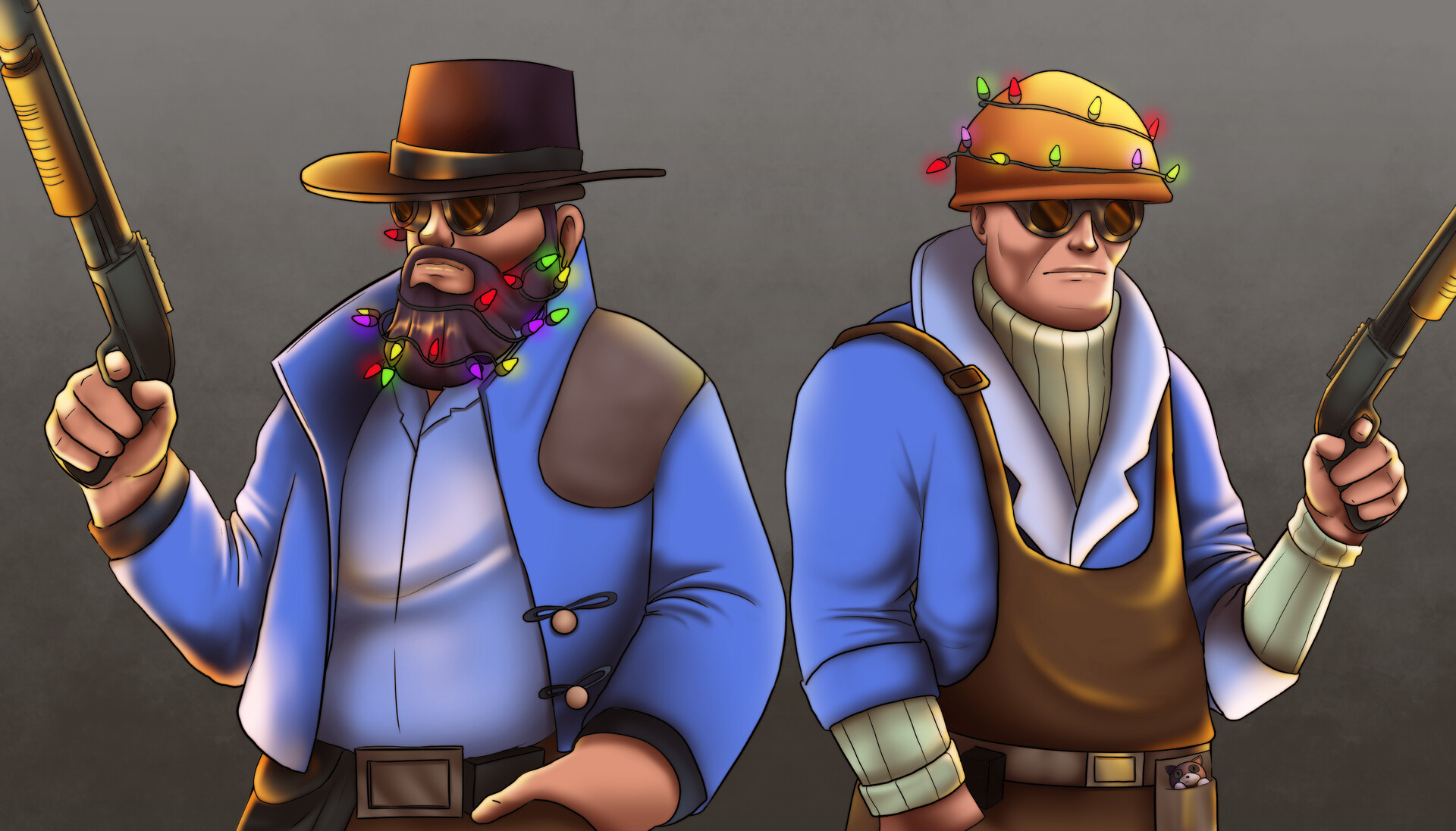 ArtStation - TF2 OCs artwork
