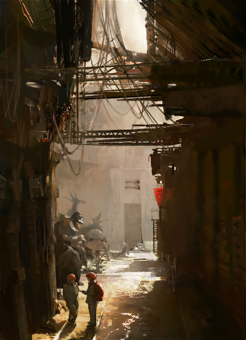 ArtStation - Excursion to the abandoned robo factory