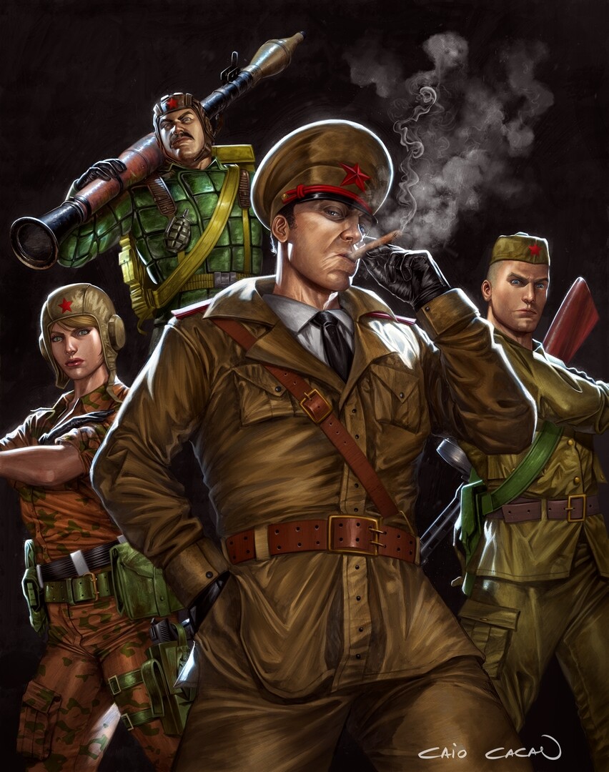 ArtStation - G.I. Joe Factions in Action Vol. 2