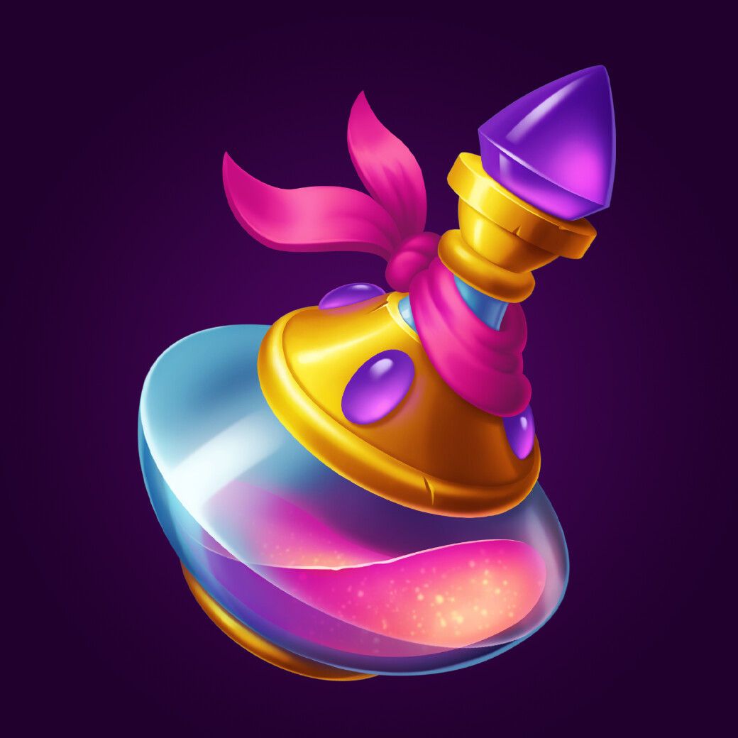 ArtStation - Bottle of magic potion
