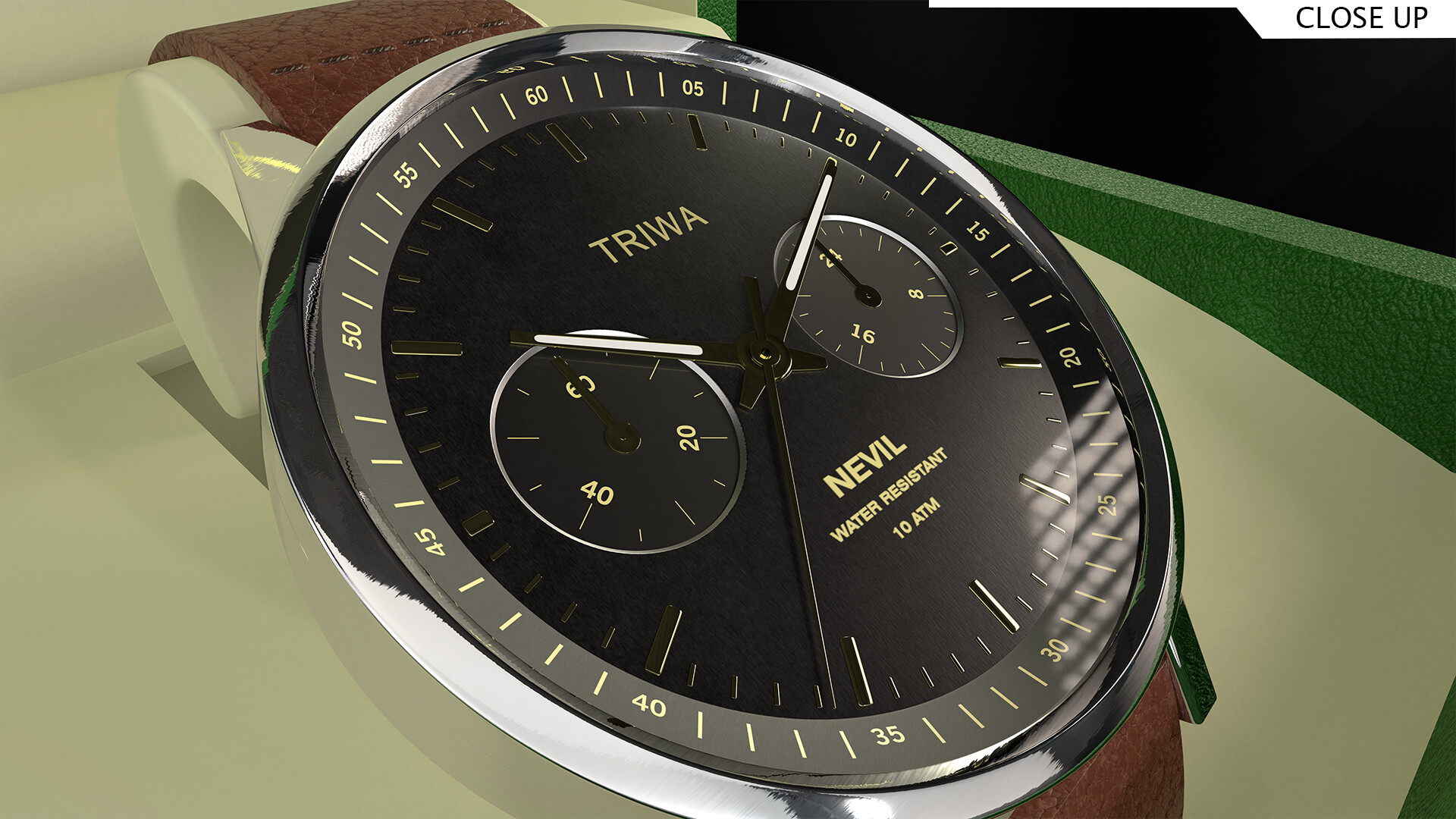 ArtStation - Triwa Watch Product Design