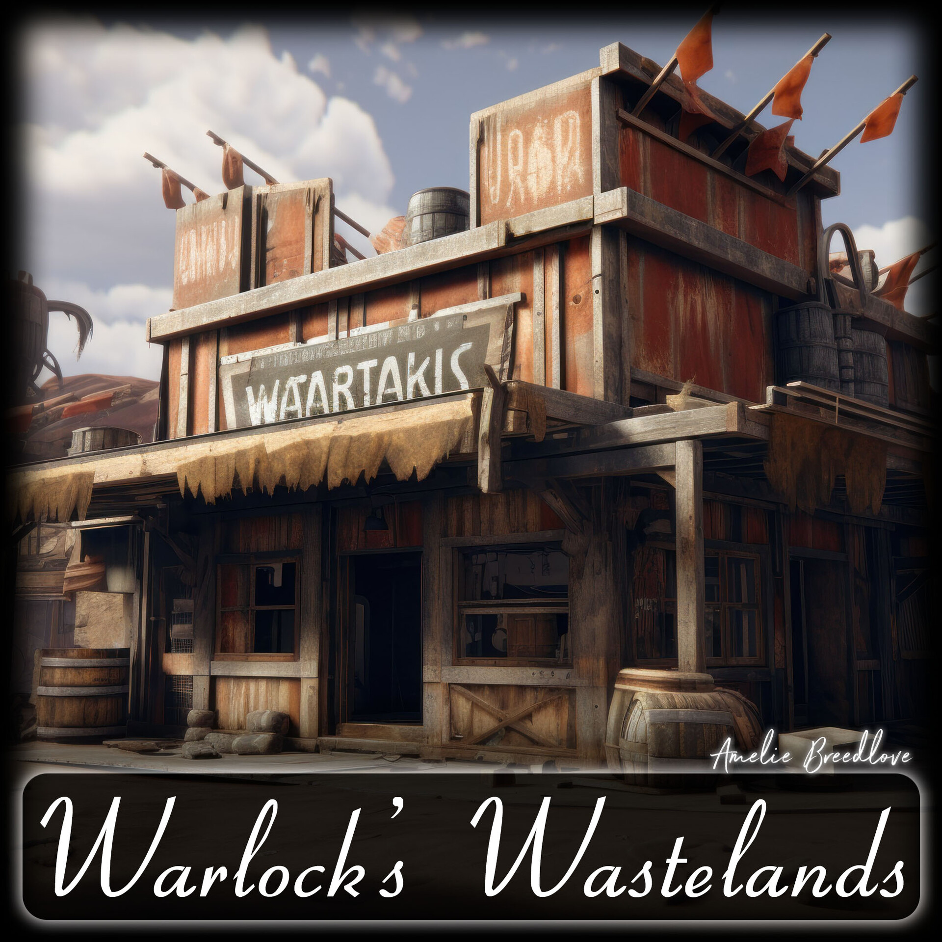 ArtStation - 350 Warlock’s Wastelands Environment - Exterior Concept ...
