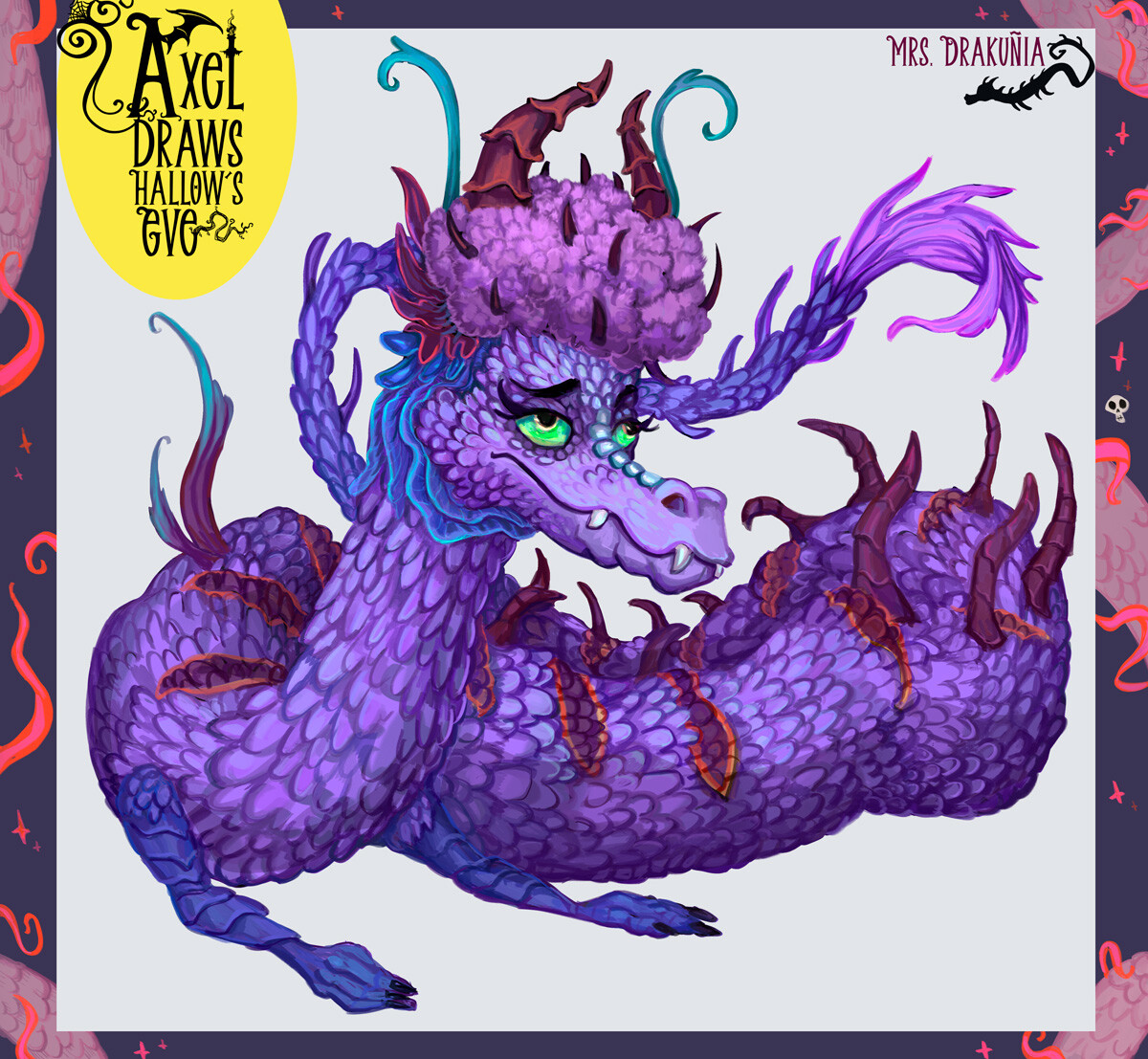 ArtStation - Hallow´s Eve Mrs Drakuñia