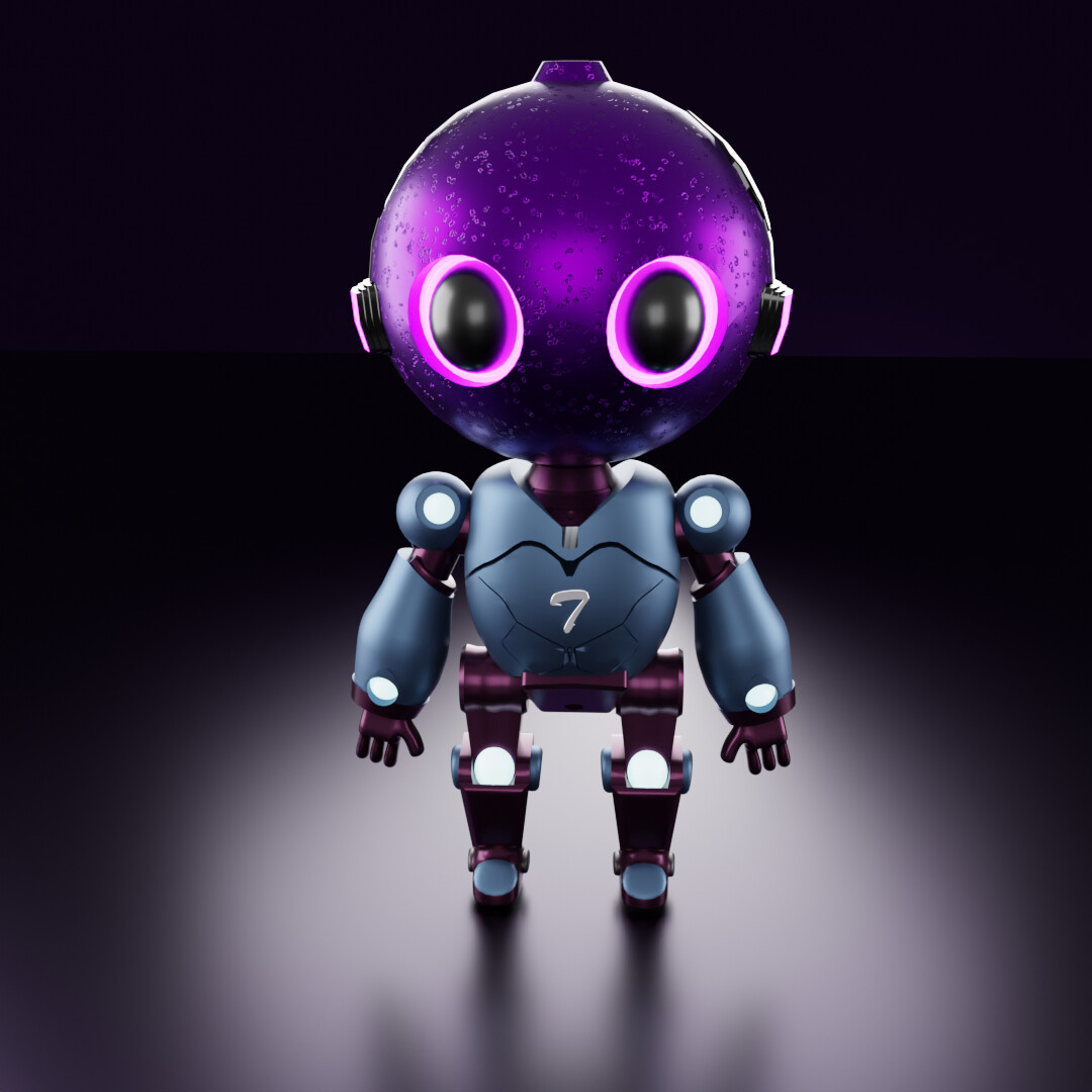 ArtStation - Small Poke Robot