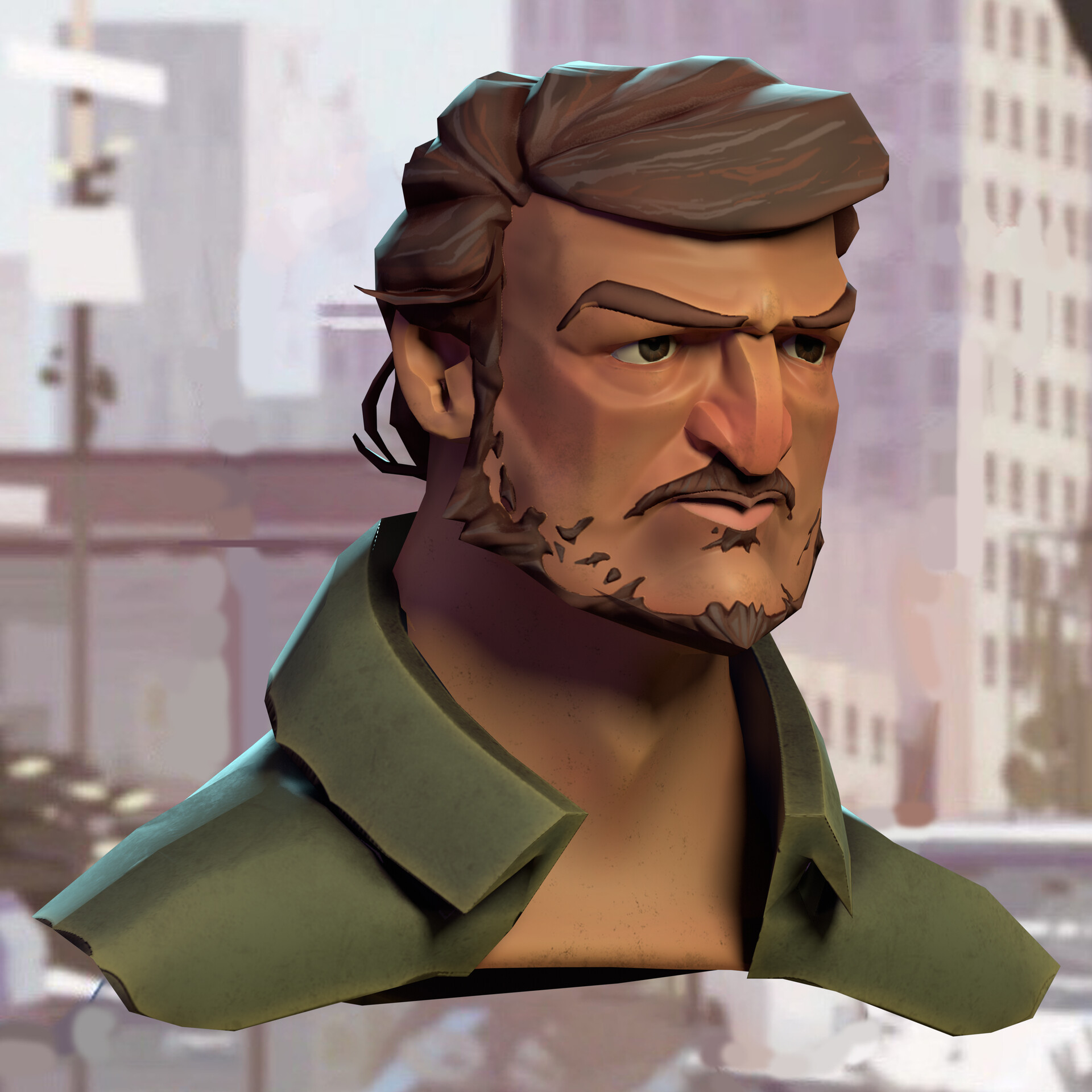 ArtStation - Joel Head Bust