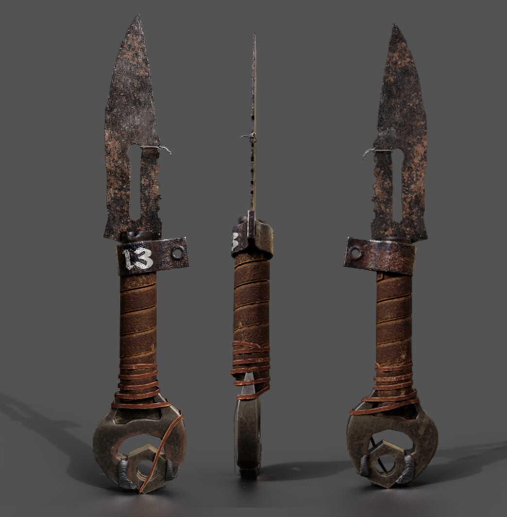 ArtStation - Rusty Knife