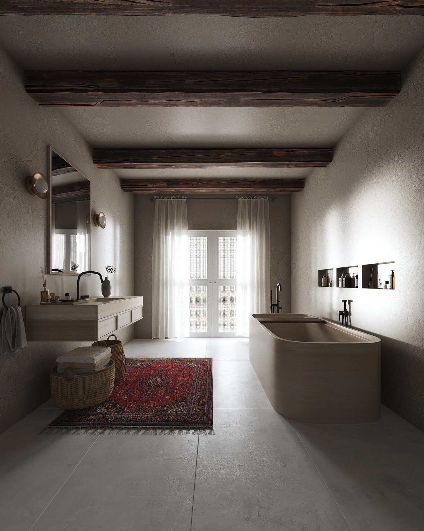 ArtStation - Greece Project | Bathroom Visualization