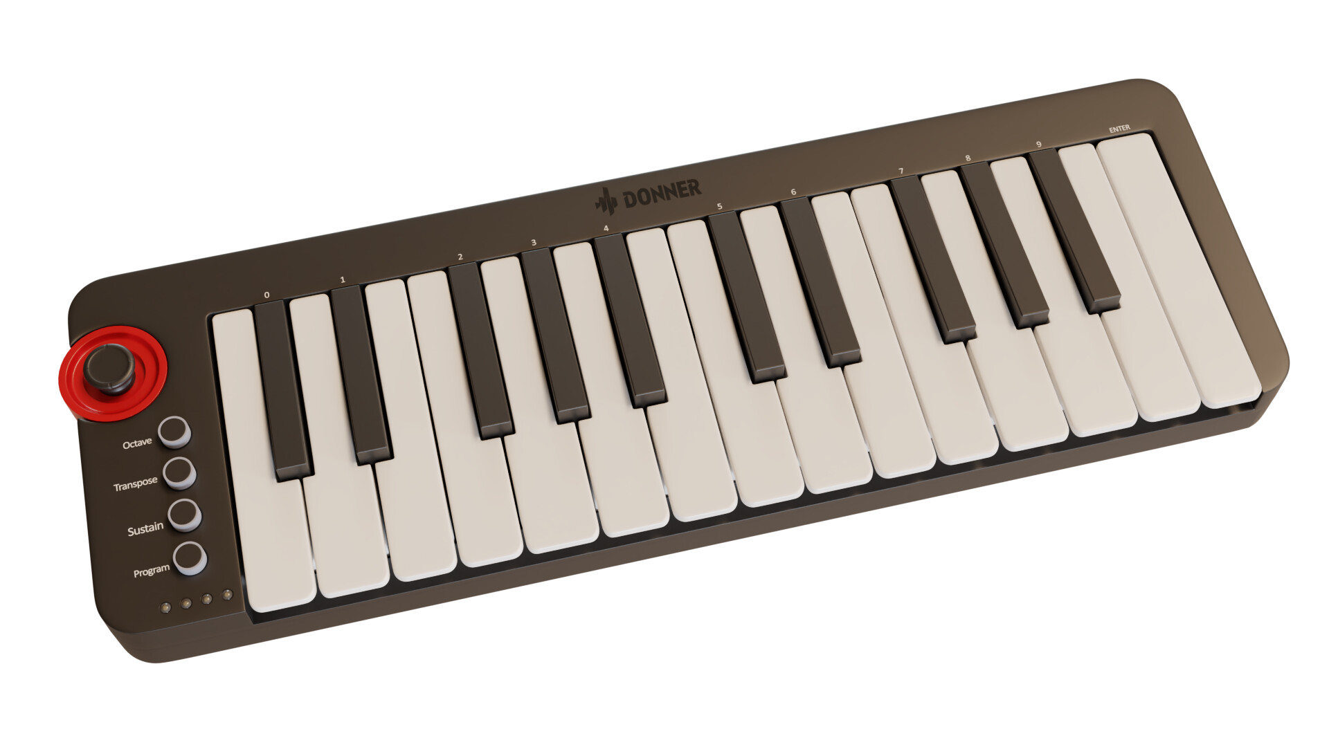 ArtStation - USB MIDI Keyboard Controller 25-Key