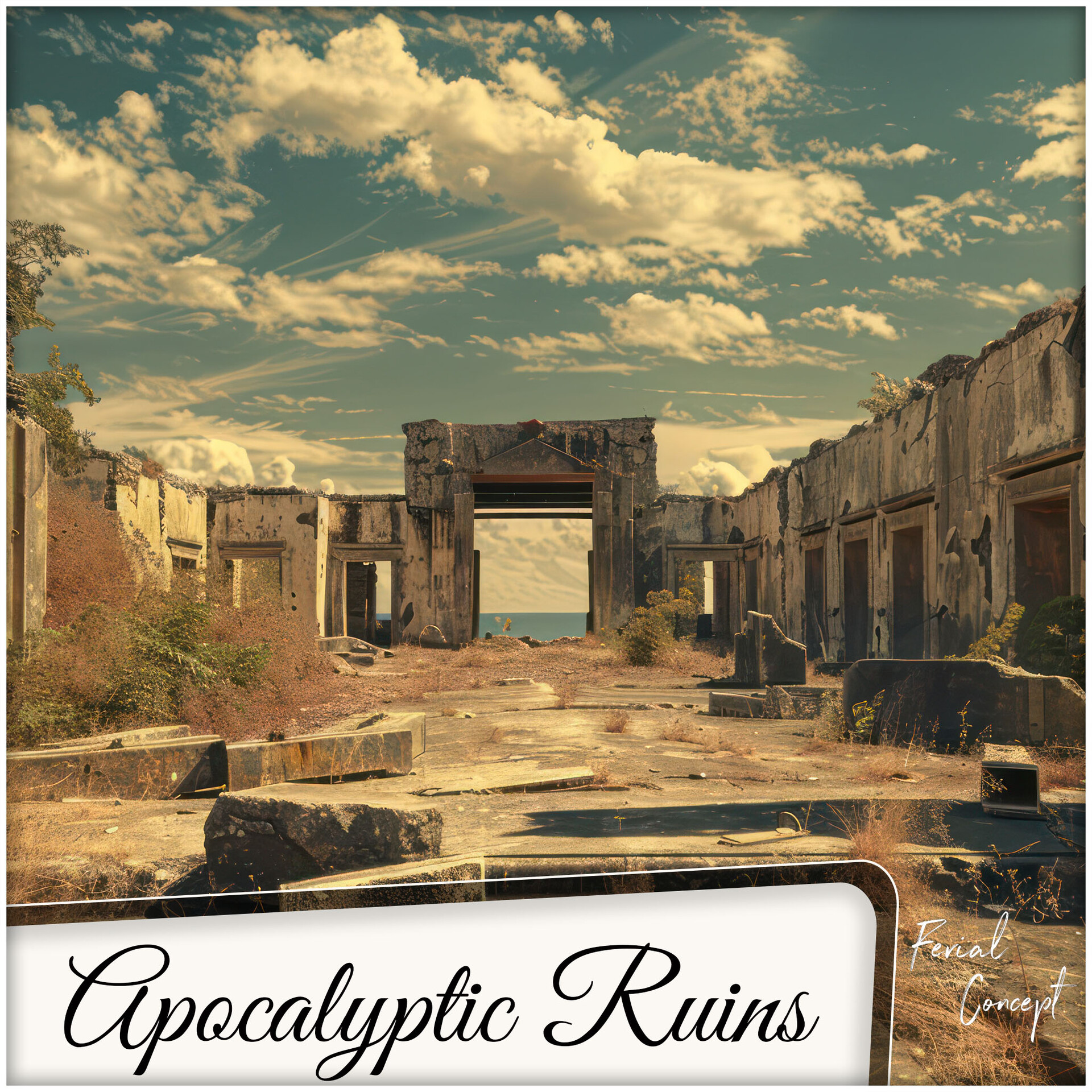 ArtStation - 🔹220 Apocalyptic Ruins - Environment Concept Reference ...