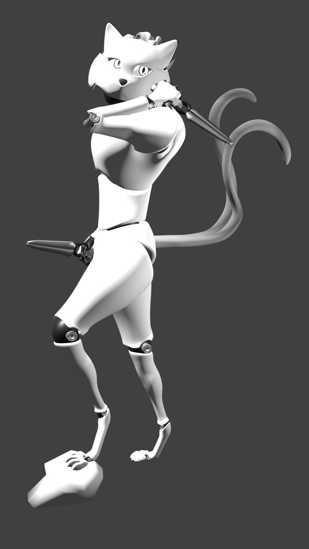 ArtStation - DogDen - Cat Assassin