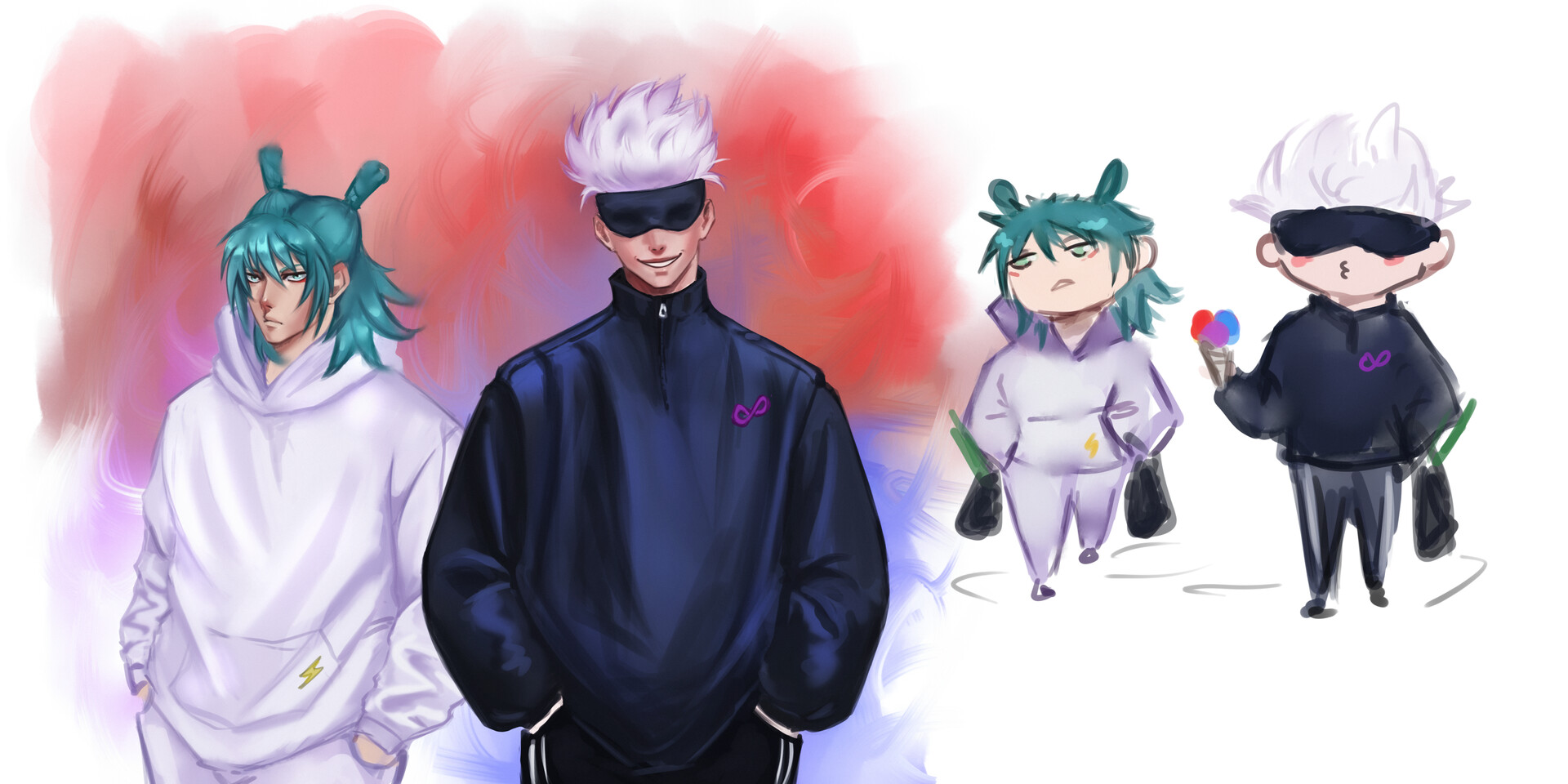 ArtStation - Gojo, Kashimo