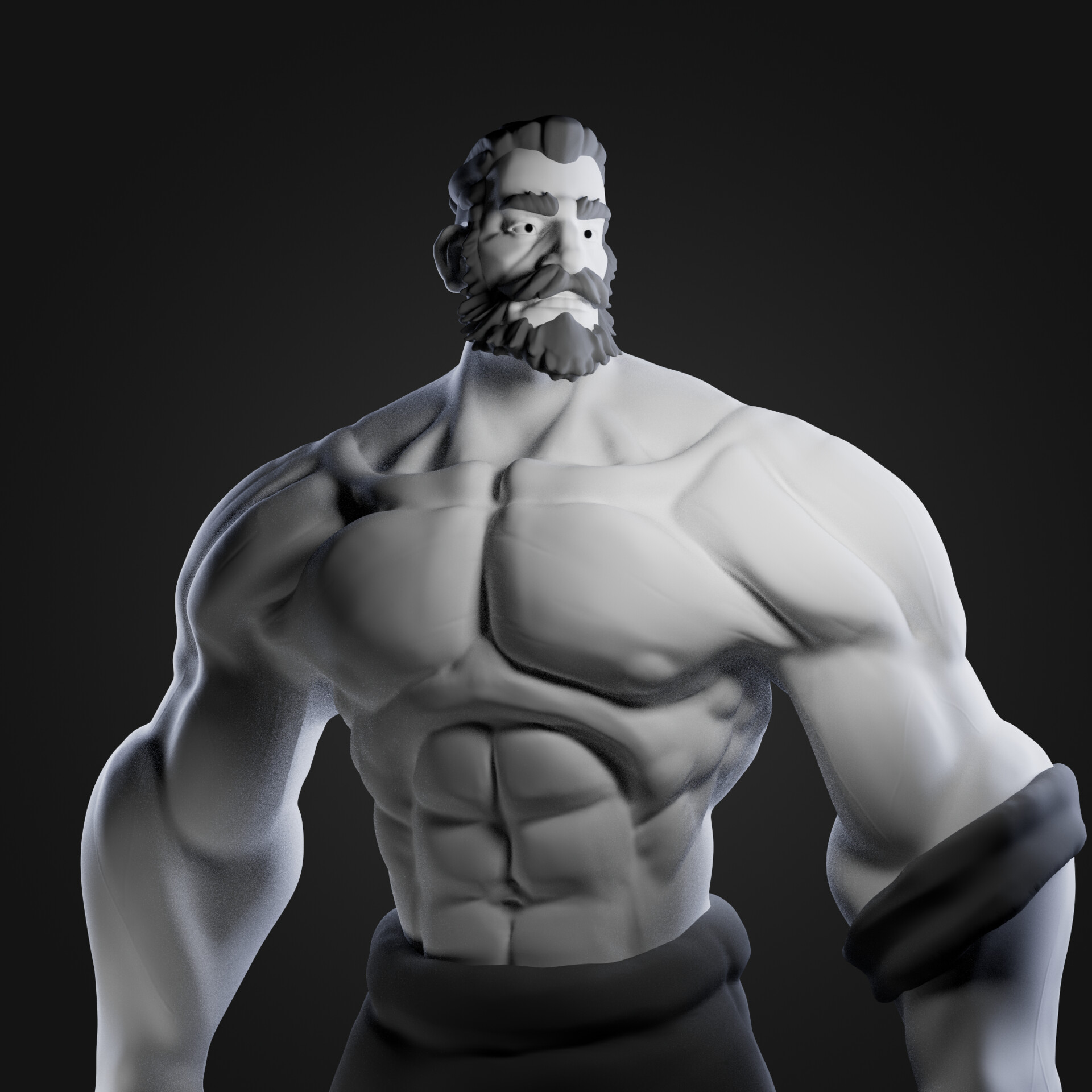 ArtStation - Stylized Male Sculpt