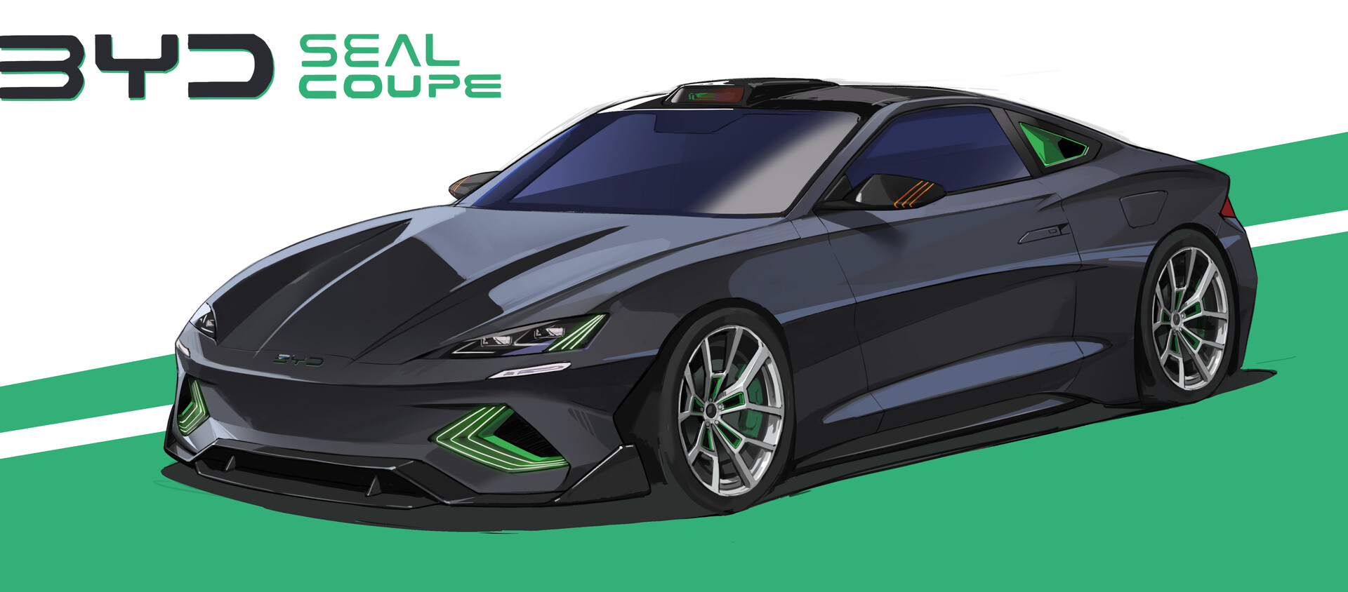 ArtStation - seal coupe