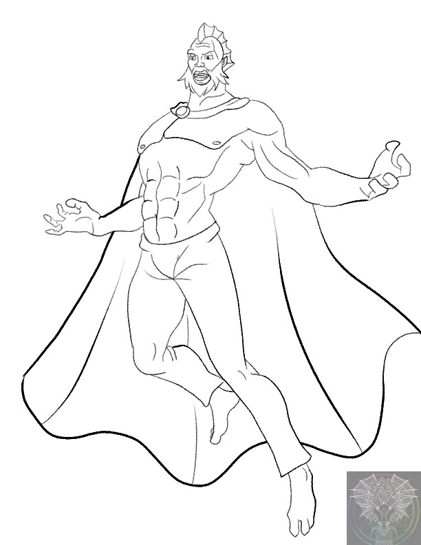 despero coloring pages