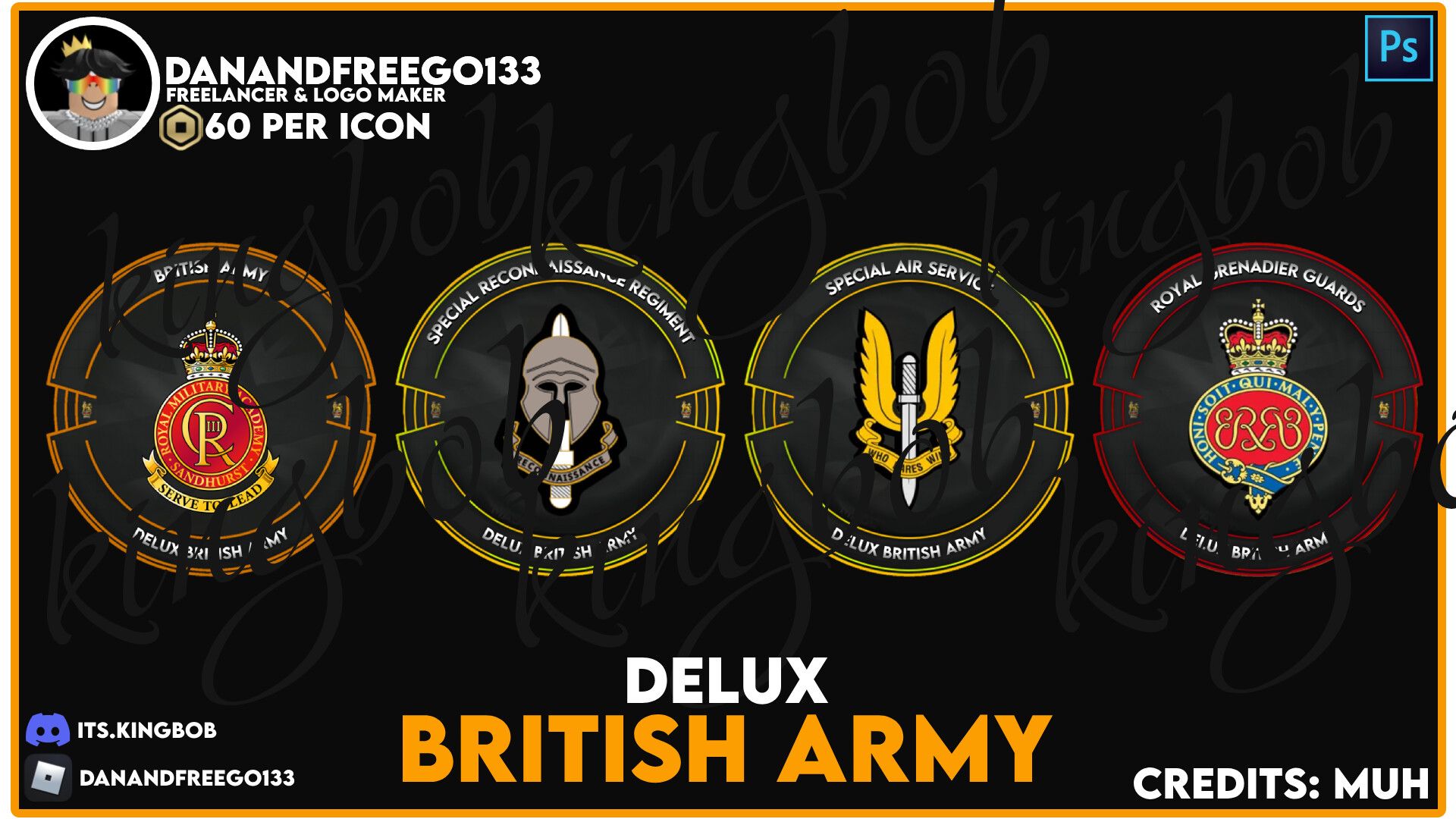 ArtStation - Delux British Army Commission