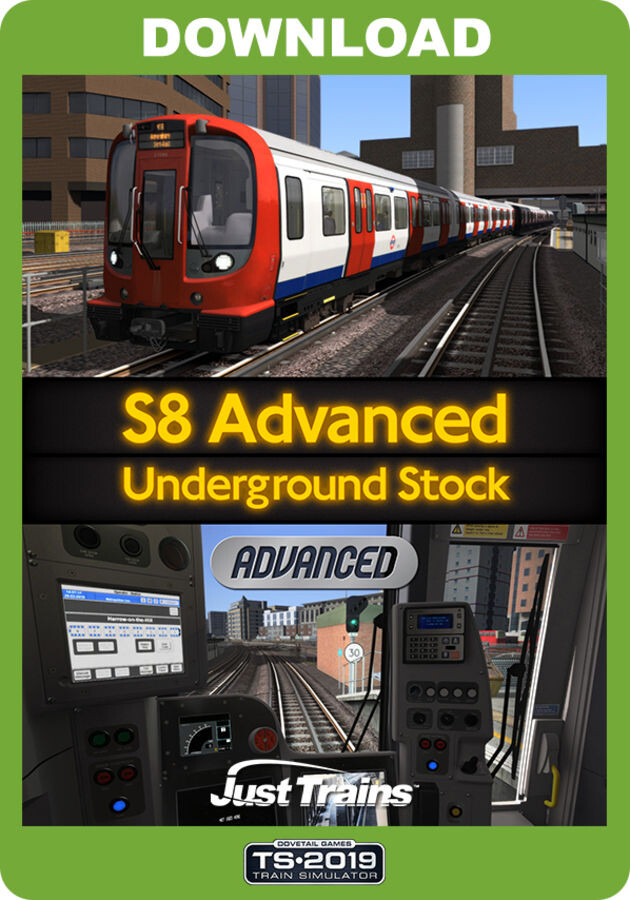 ArtStation - Train Simulator Classic - S8 Advanced - Underground Stock