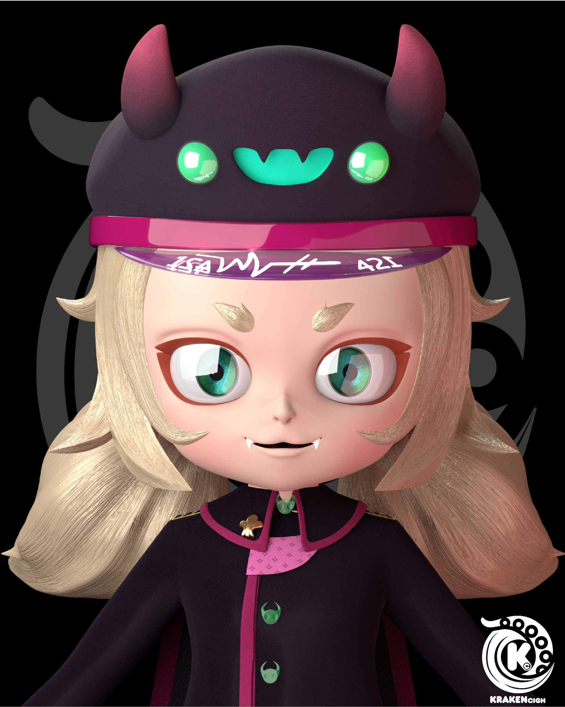 ArtStation - OC ISA Character for Animation