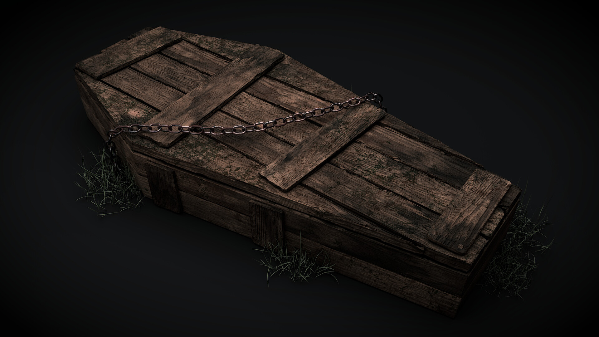 ArtStation - Eerie Decayed Coffin