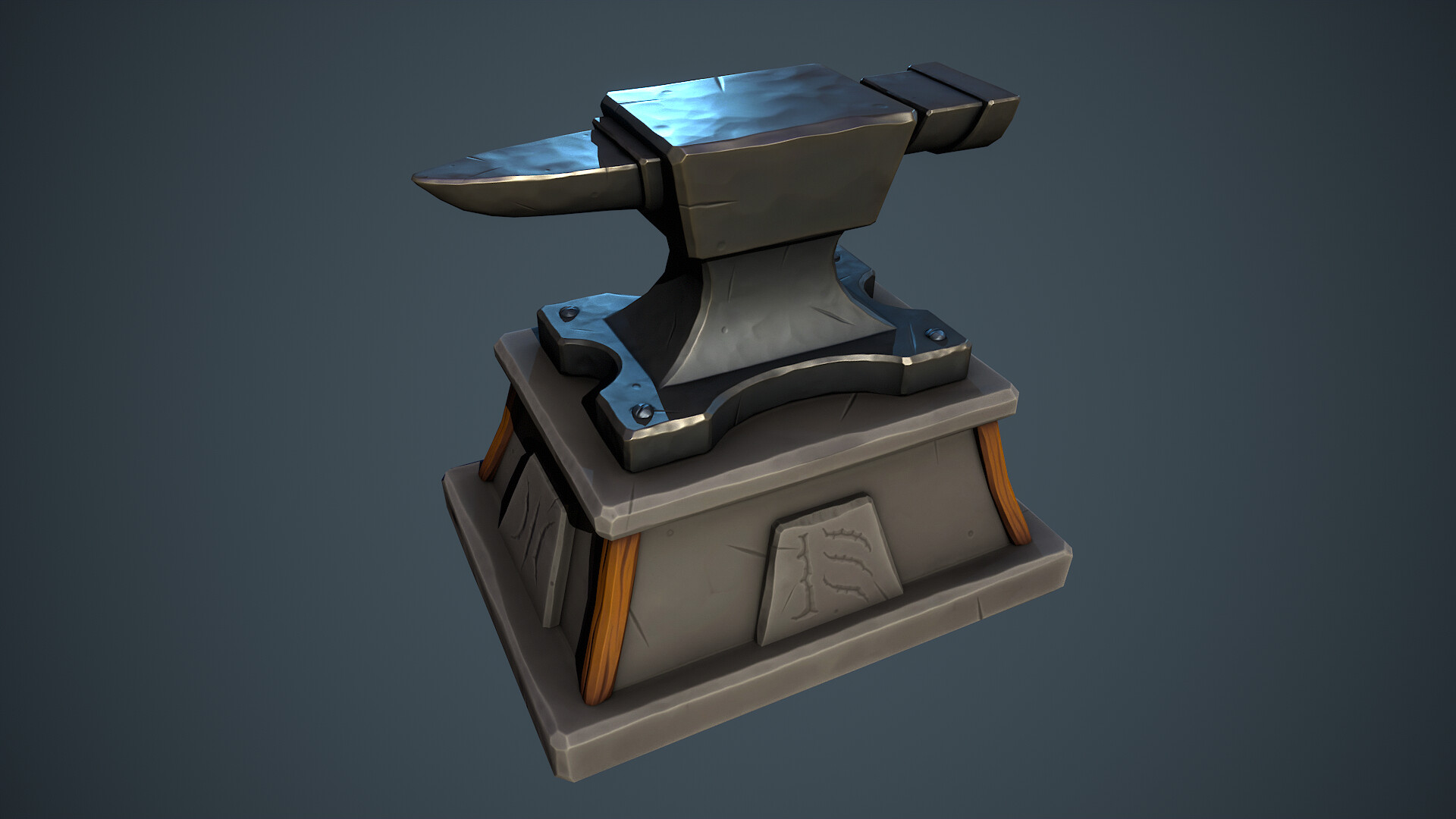 ArtStation - Stylized Anvil