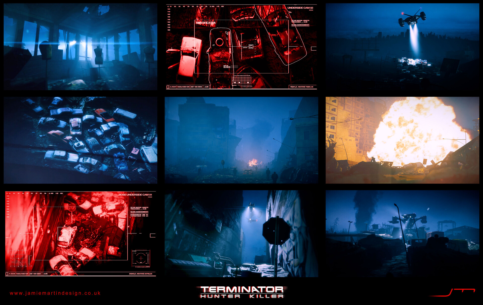 Jamie Martin - Terminator: Hunter Killer - sci-fi short film