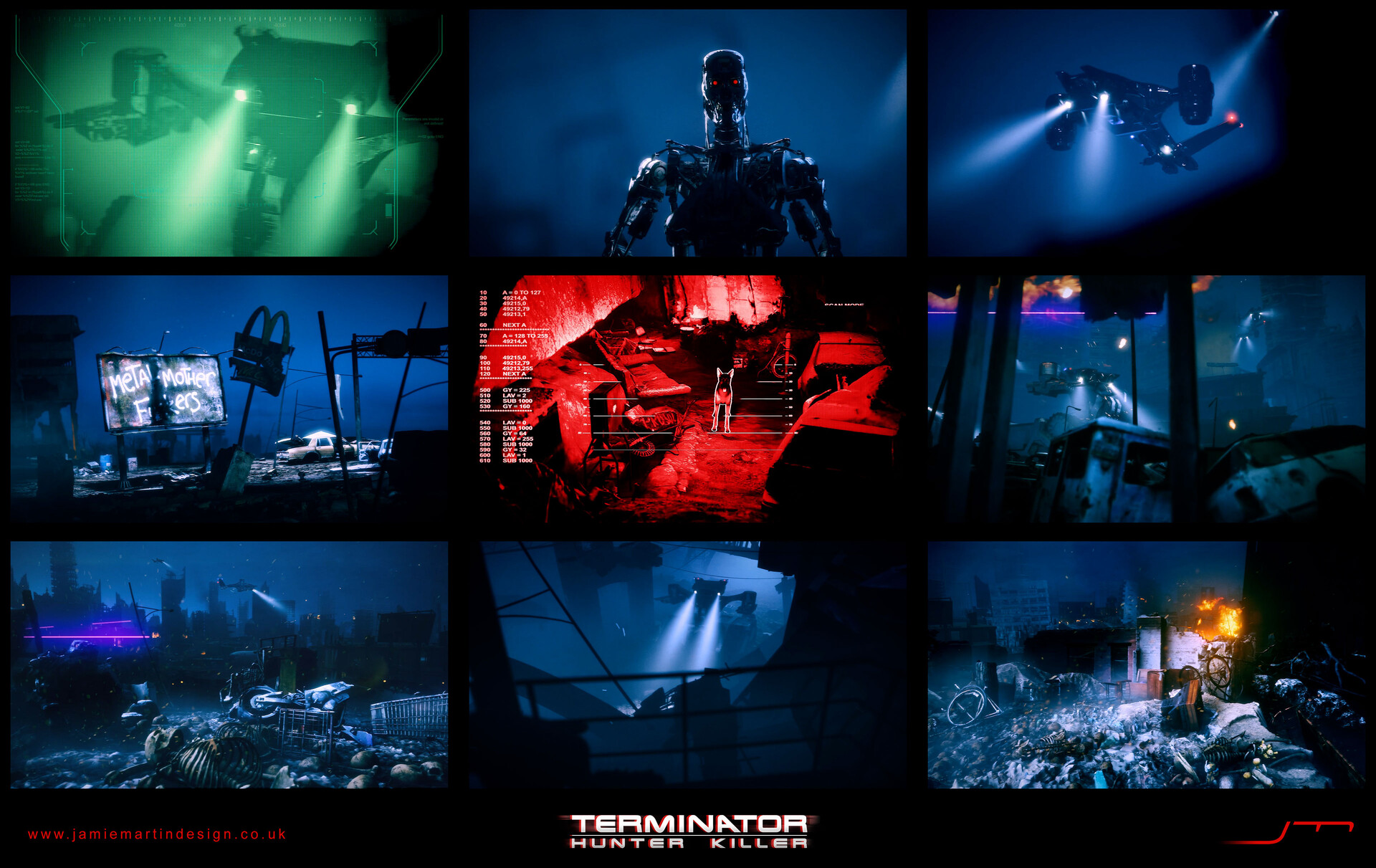 Jamie Martin - Terminator: Hunter Killer - sci-fi short film