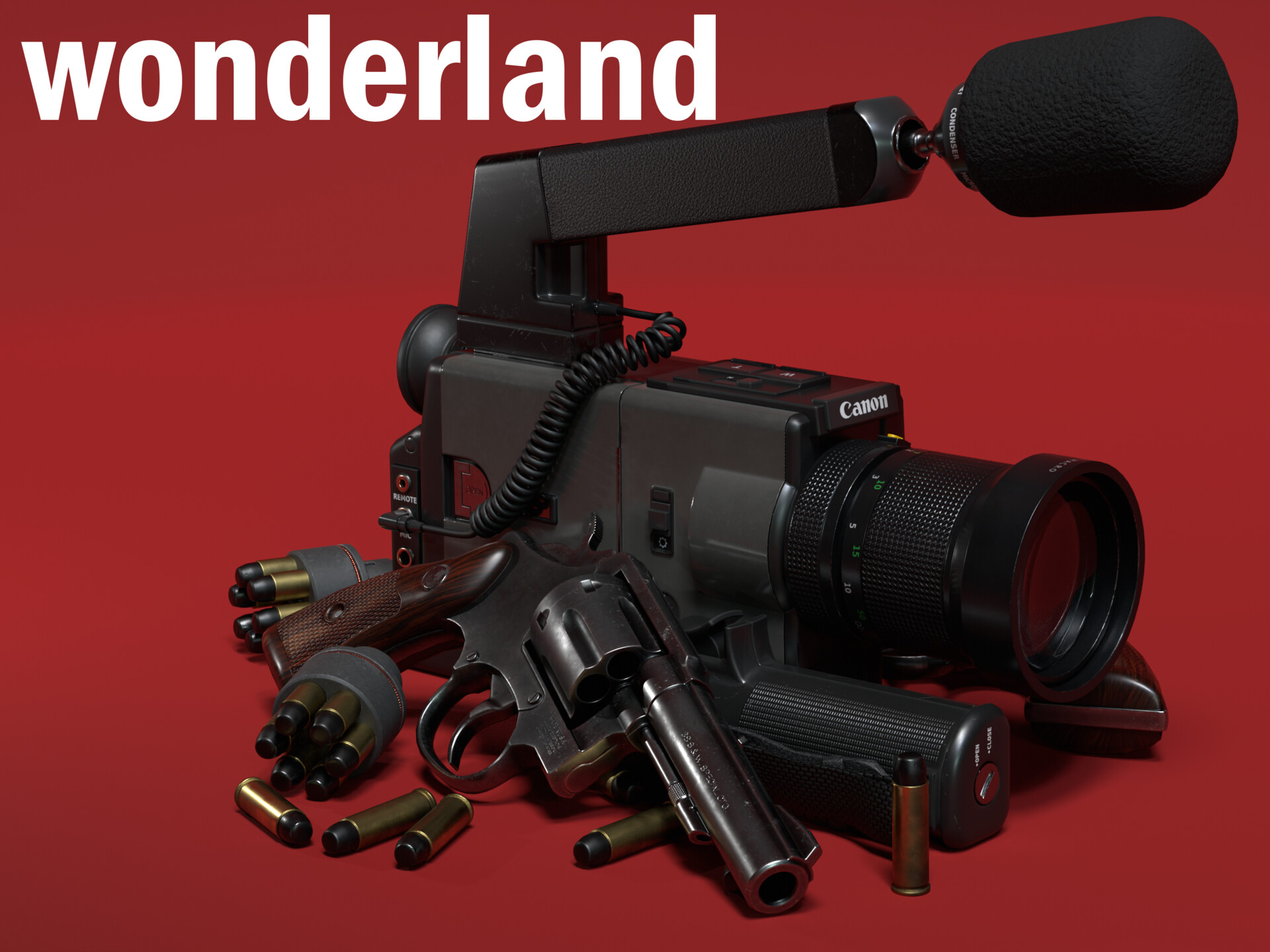 ArtStation - Gun and camera - wonderland