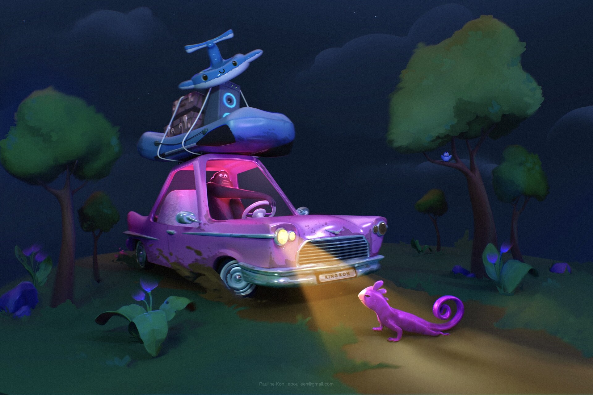 ArtStation - The brave monkey