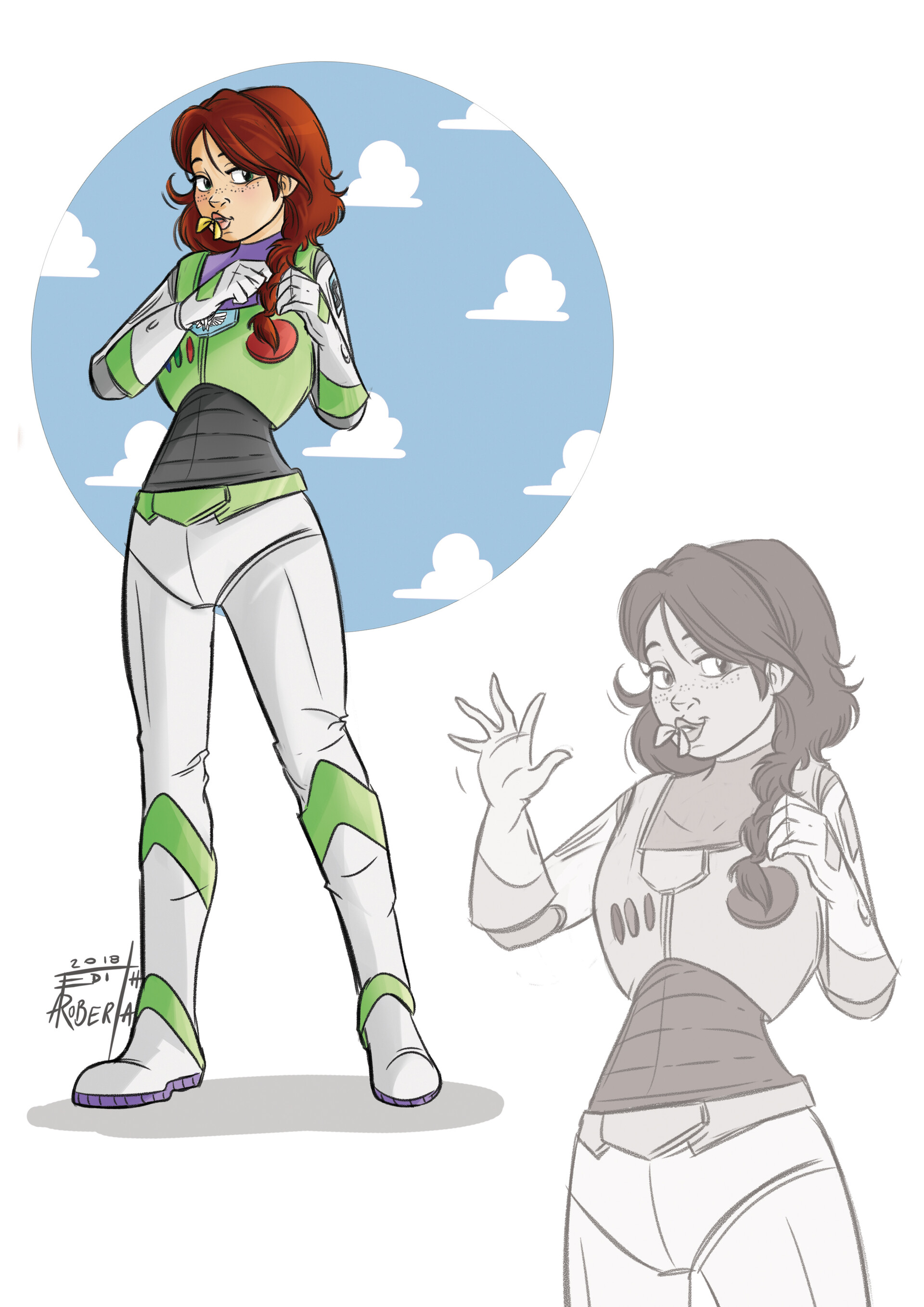 ArtStation - Space Ranger life