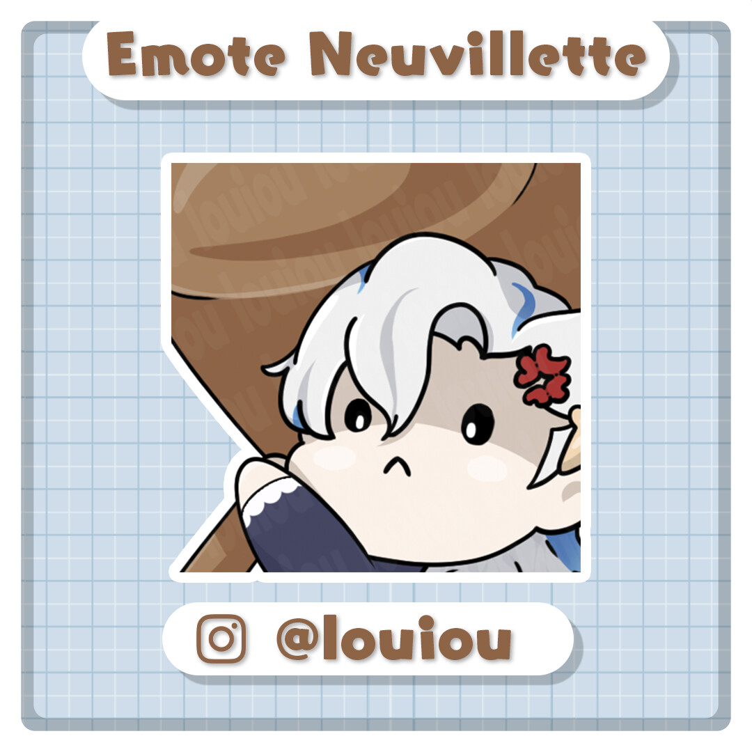 ArtStation - Neuvillette Bonk Emote