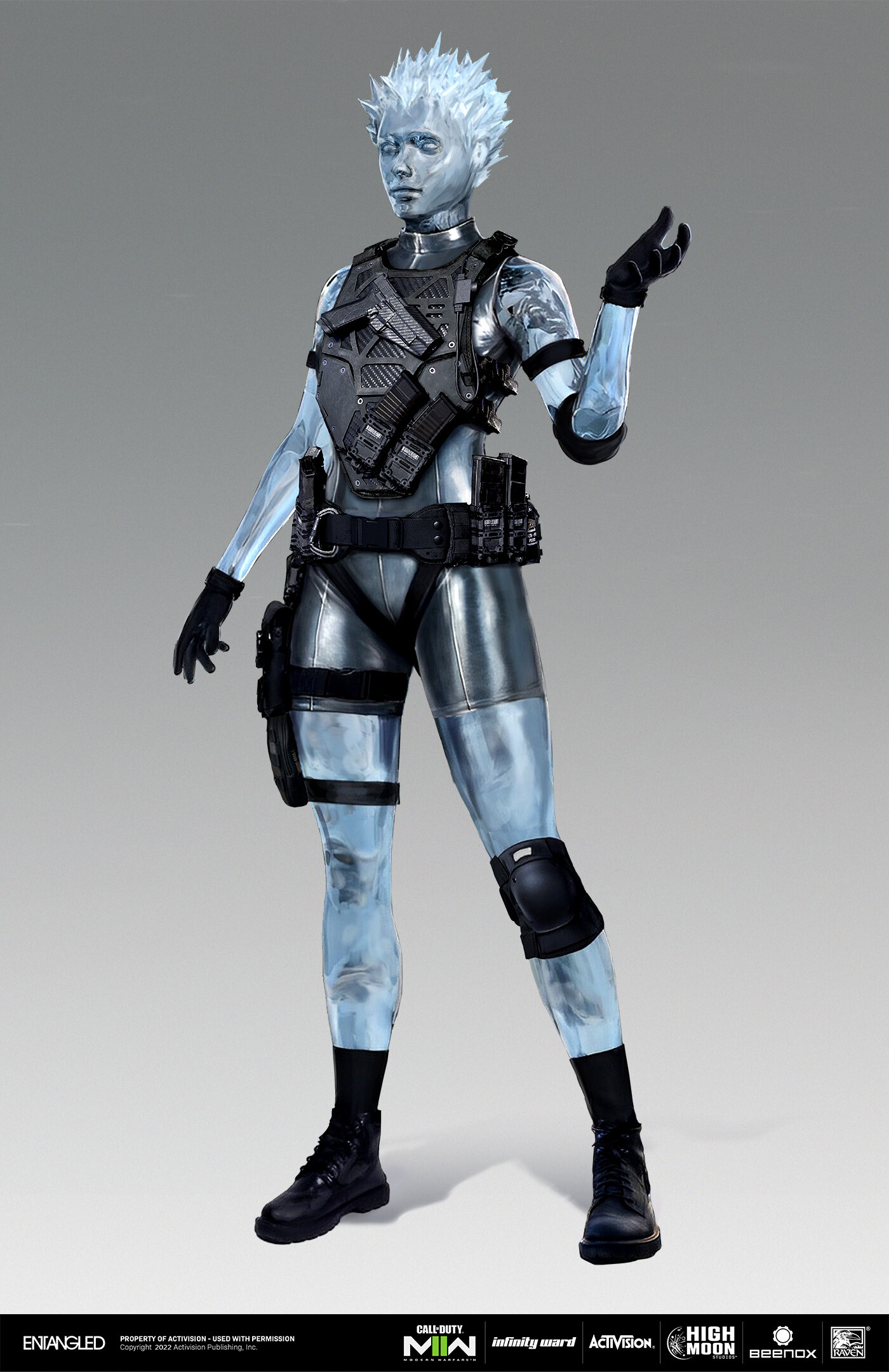 ENTANGLED Studio - Concept Character Art for Call of Duty MW2