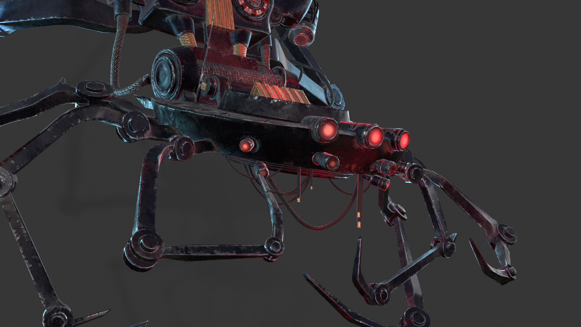 ArtStation - Spider robot